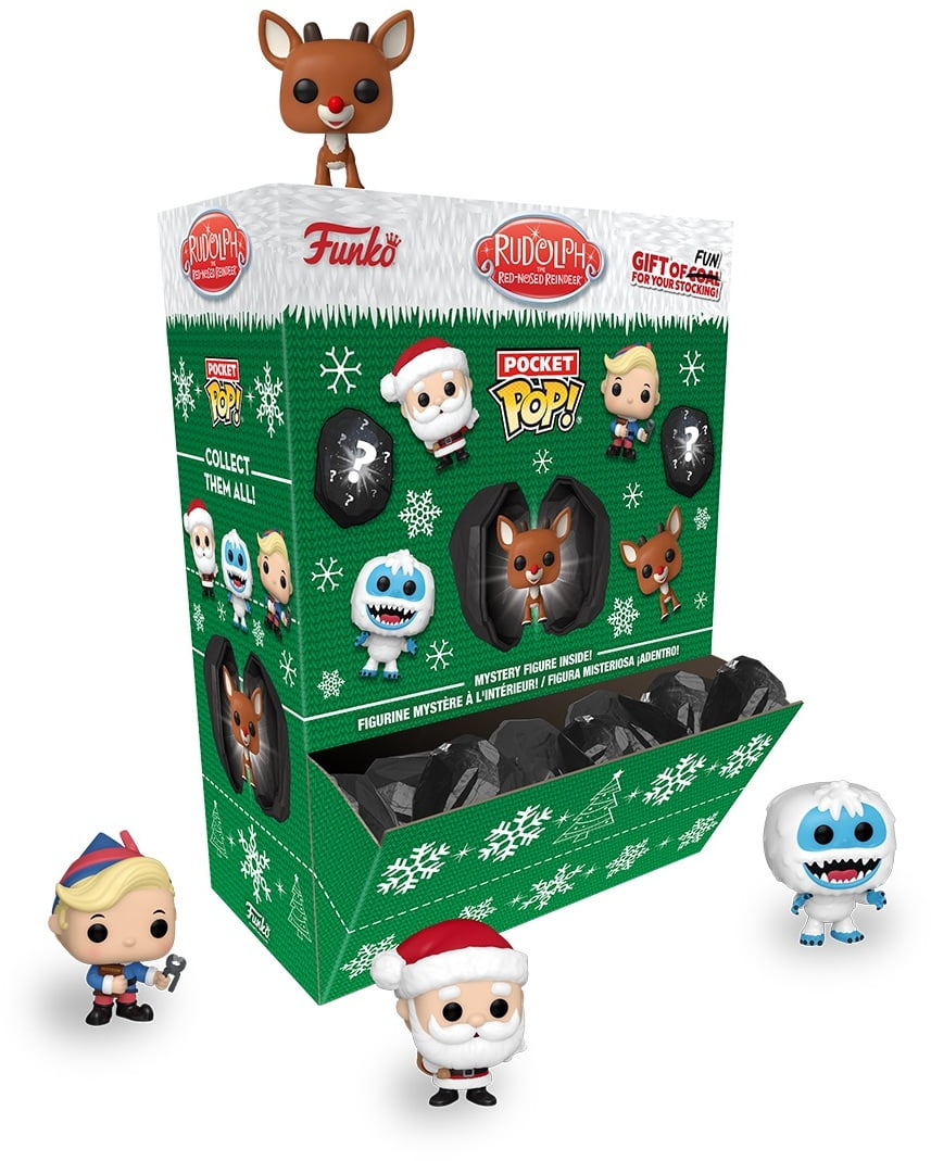 Funko Pocket POP! Coal: Rudolph (One Random Pocket POP! Per Transaction ...