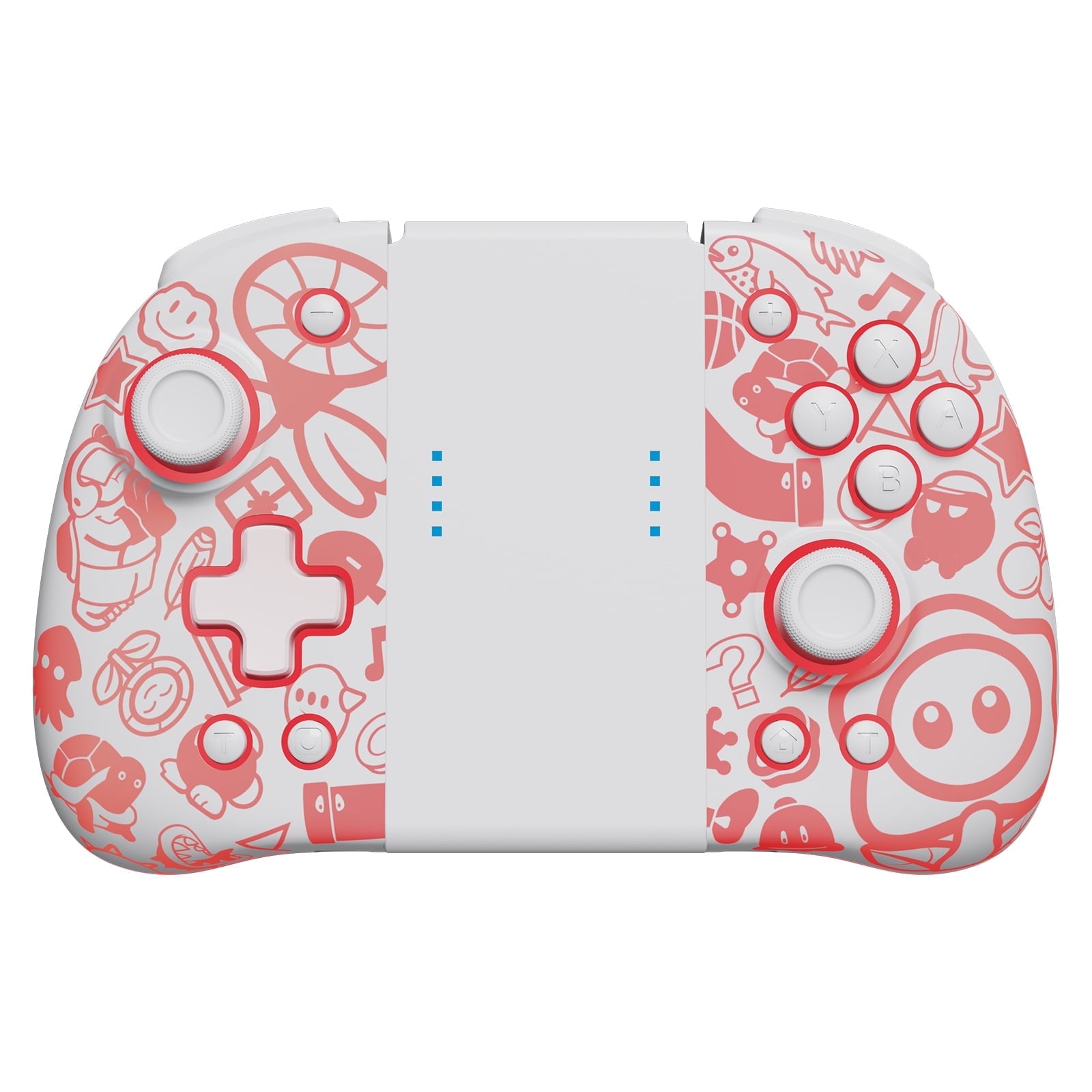 FUNLAB Nintendo Switch OLED Game Controller, 7 LED Colors, Turbo ...