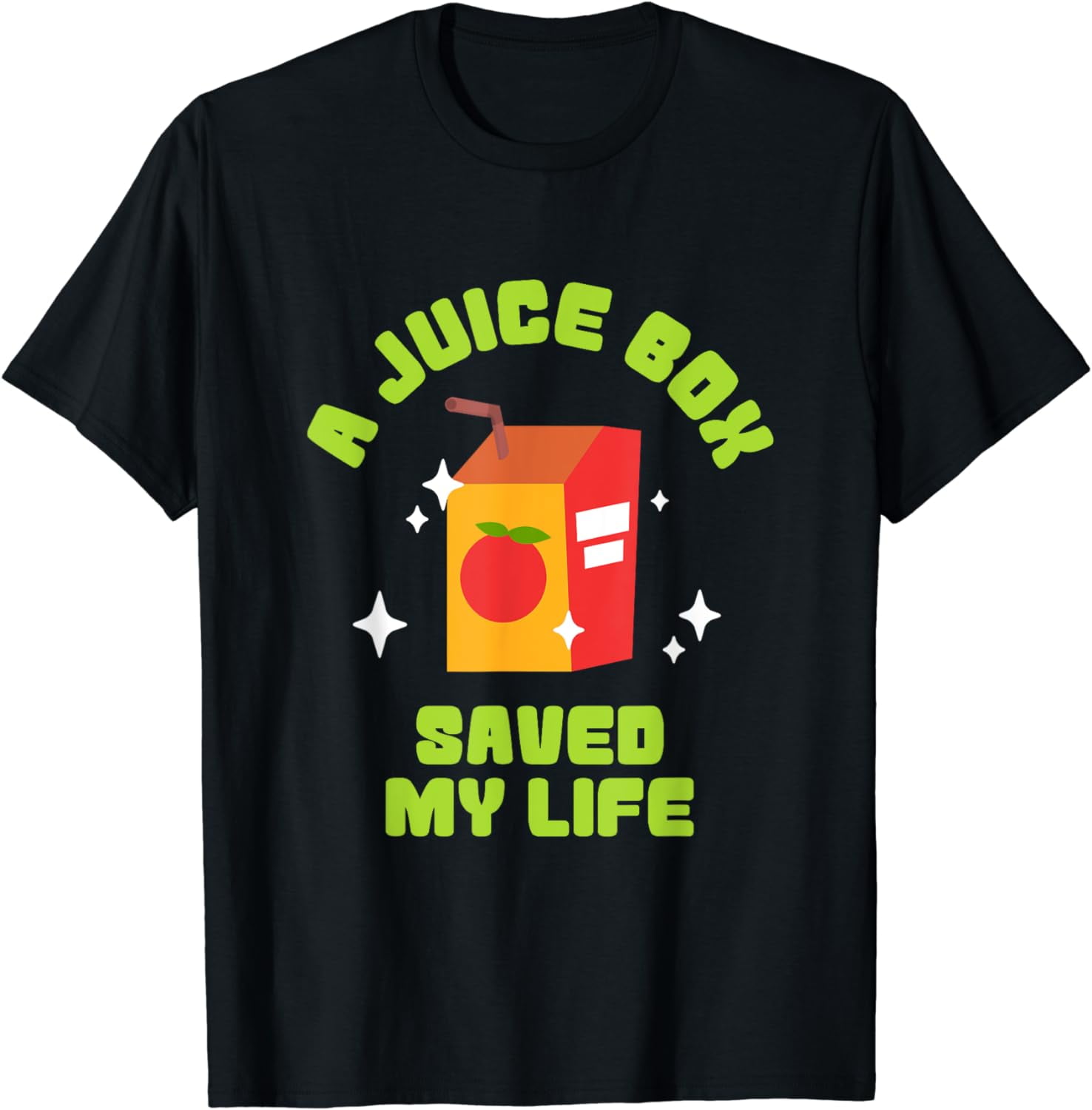 FUNNY JUICE BOX SAVED MY LIFE Type 1 Diabetes T-Shirt - Walmart.com
