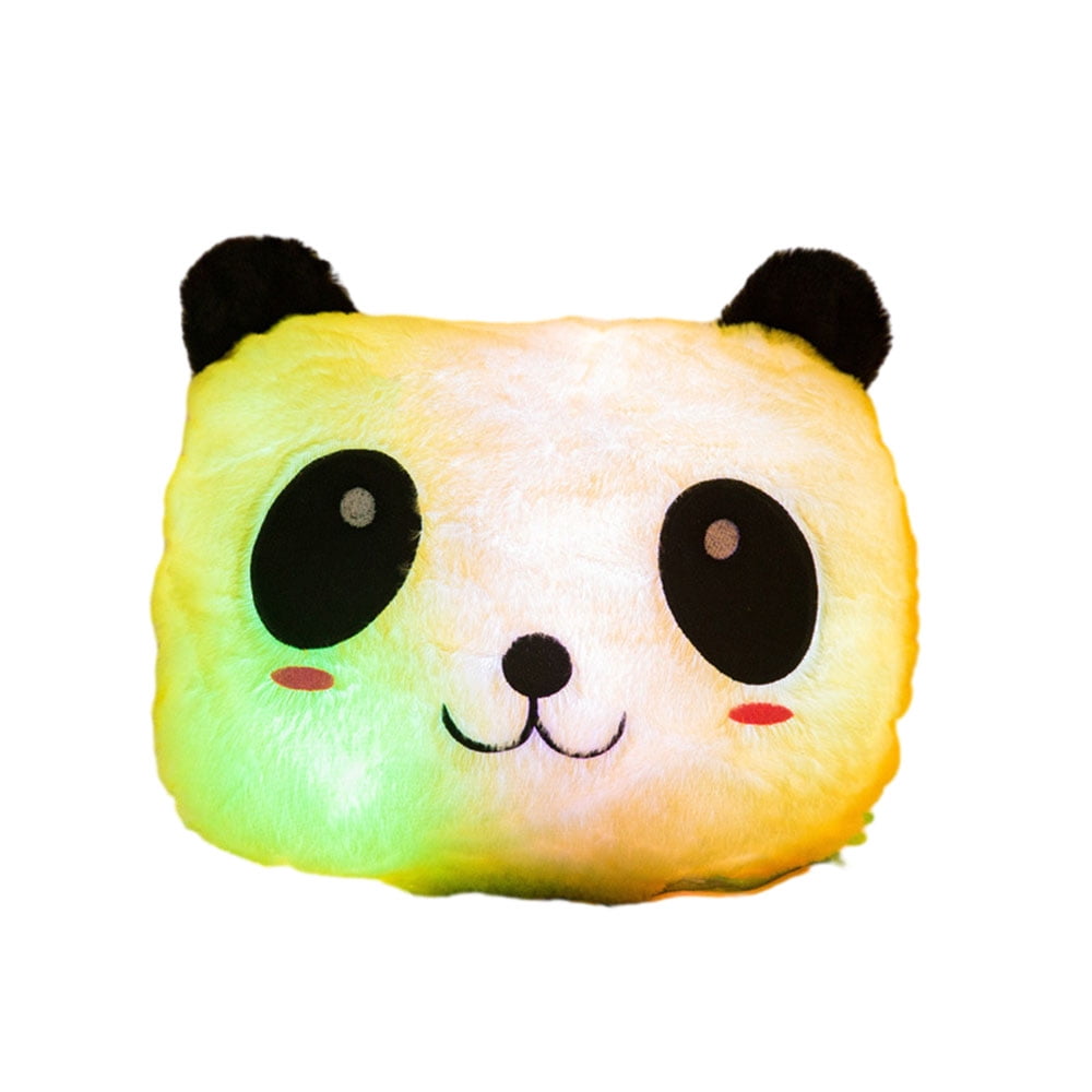 FUNNYFAIRY LED Panda Animal Creative Light Up Soft Pillow Plush Toy ...