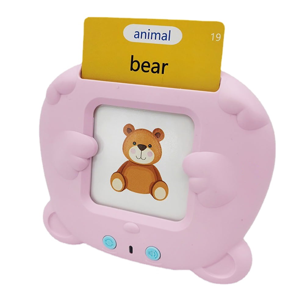FUNNYFAIRYE Education Device Learning Words Talking Flash Cards Toy ...