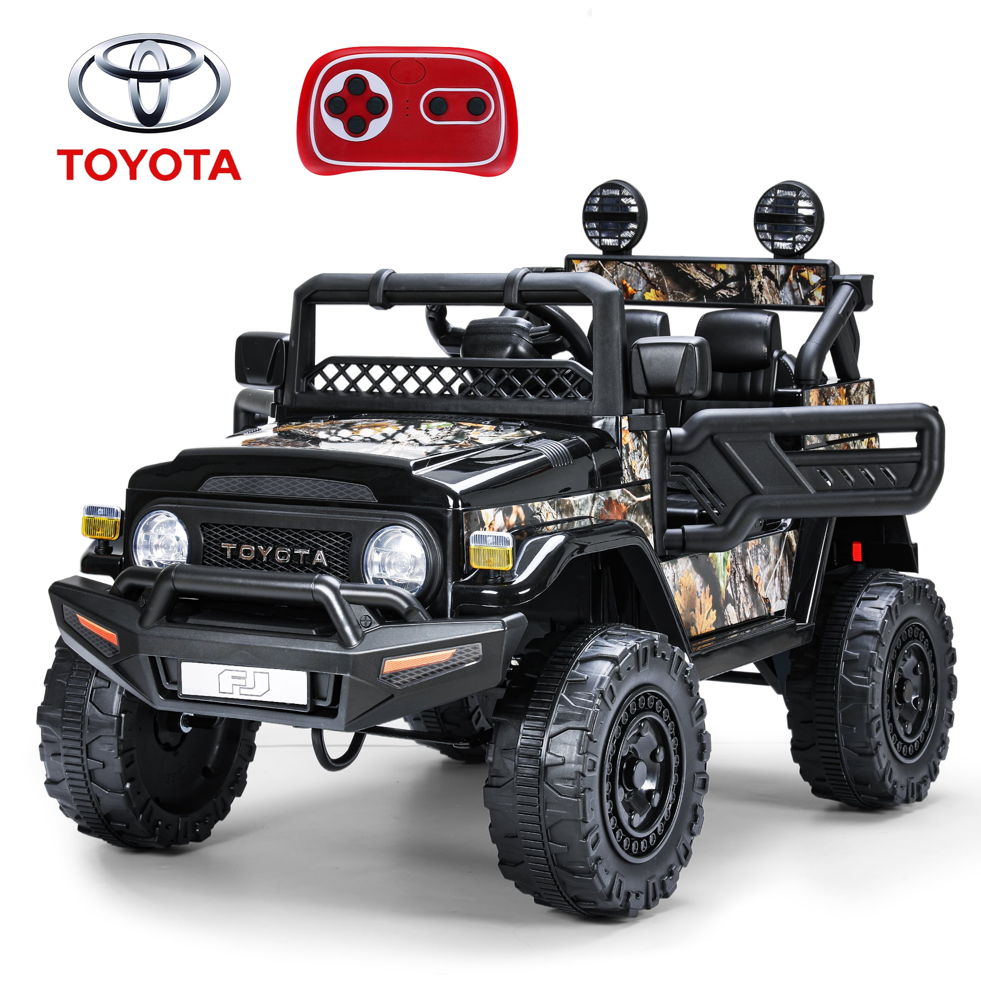 FUNTOK Licensed Toyota FJ Cruiser 12 Volts 7AH Kids Electric Ride on ...