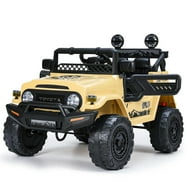 Hyper Toys 12V Jeep Gladiator Rubicon 2-Seater Ride-on, Blue, for Ages ...