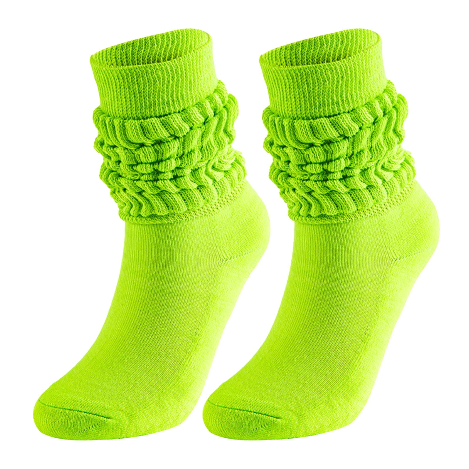 FUNUONY BIG Sale!! Women's Scrunched Slouch Socks, Cotton Boot Socks ...