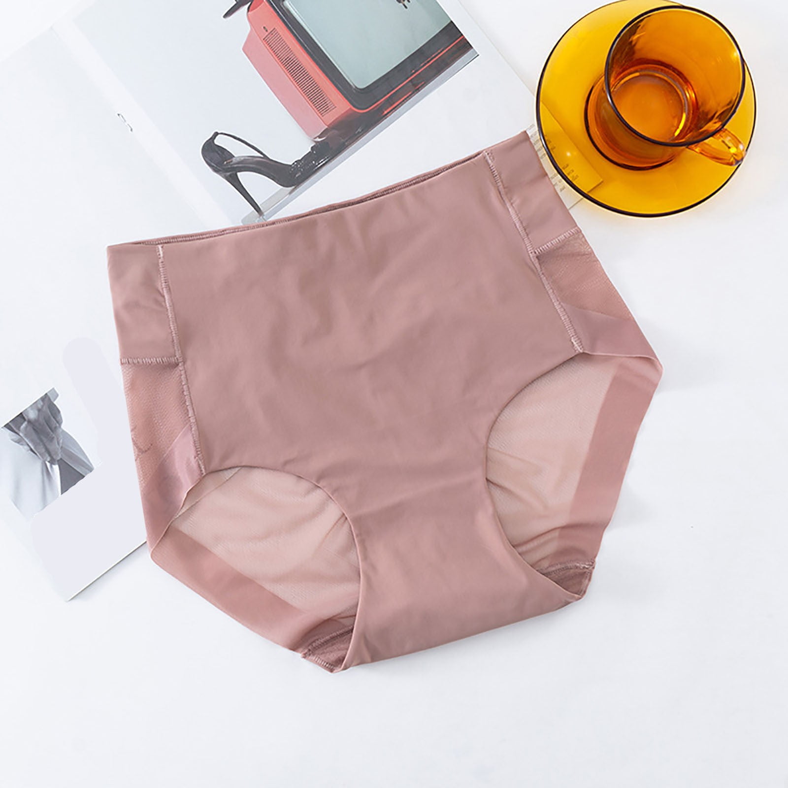 FUNUONY Big Sale!! 2025 Trendy Panties for Women Soft Tummy Control ...