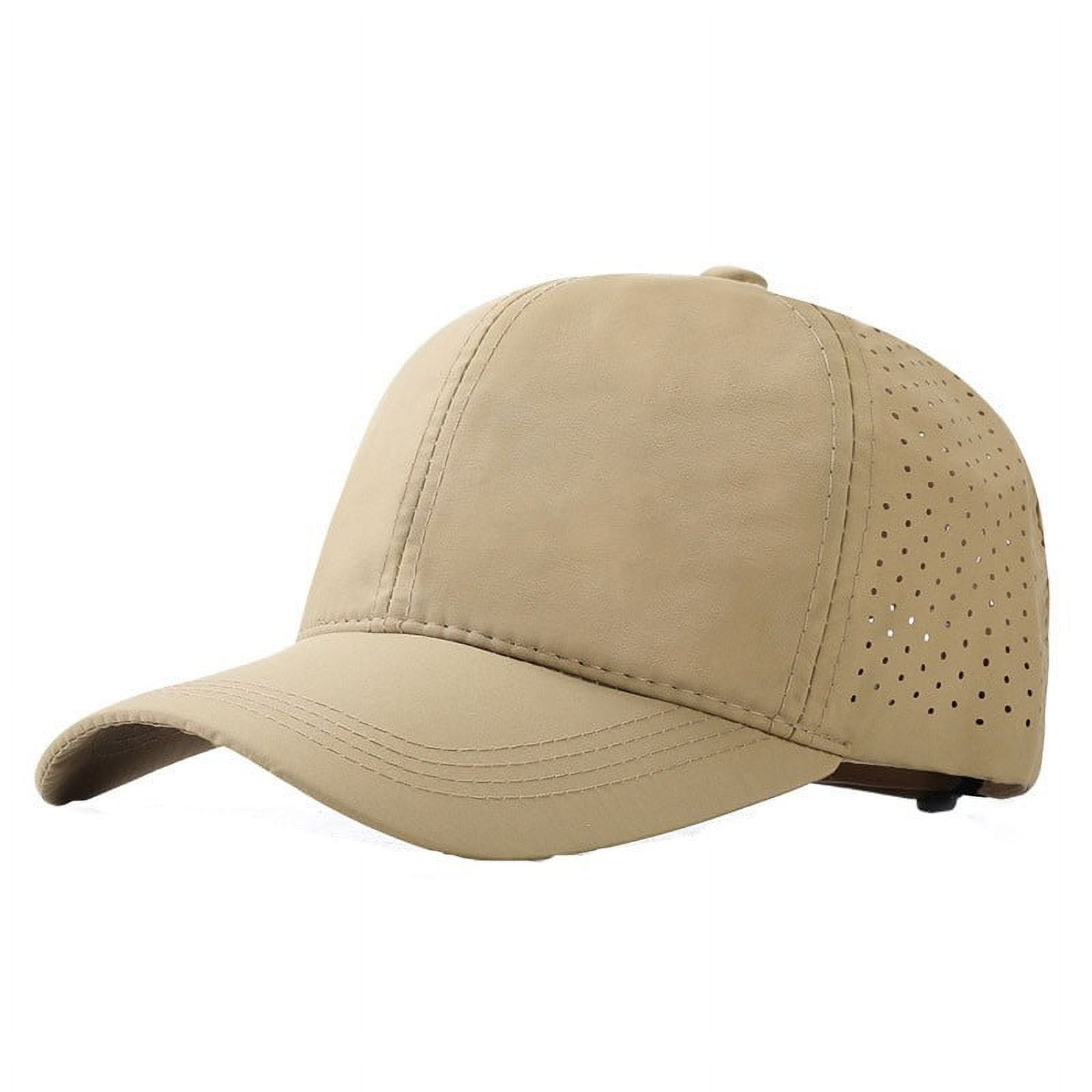 FUNUONY Mesh Baseball Cap, Trucker Hat, Structured Plain Design, Cotton ...