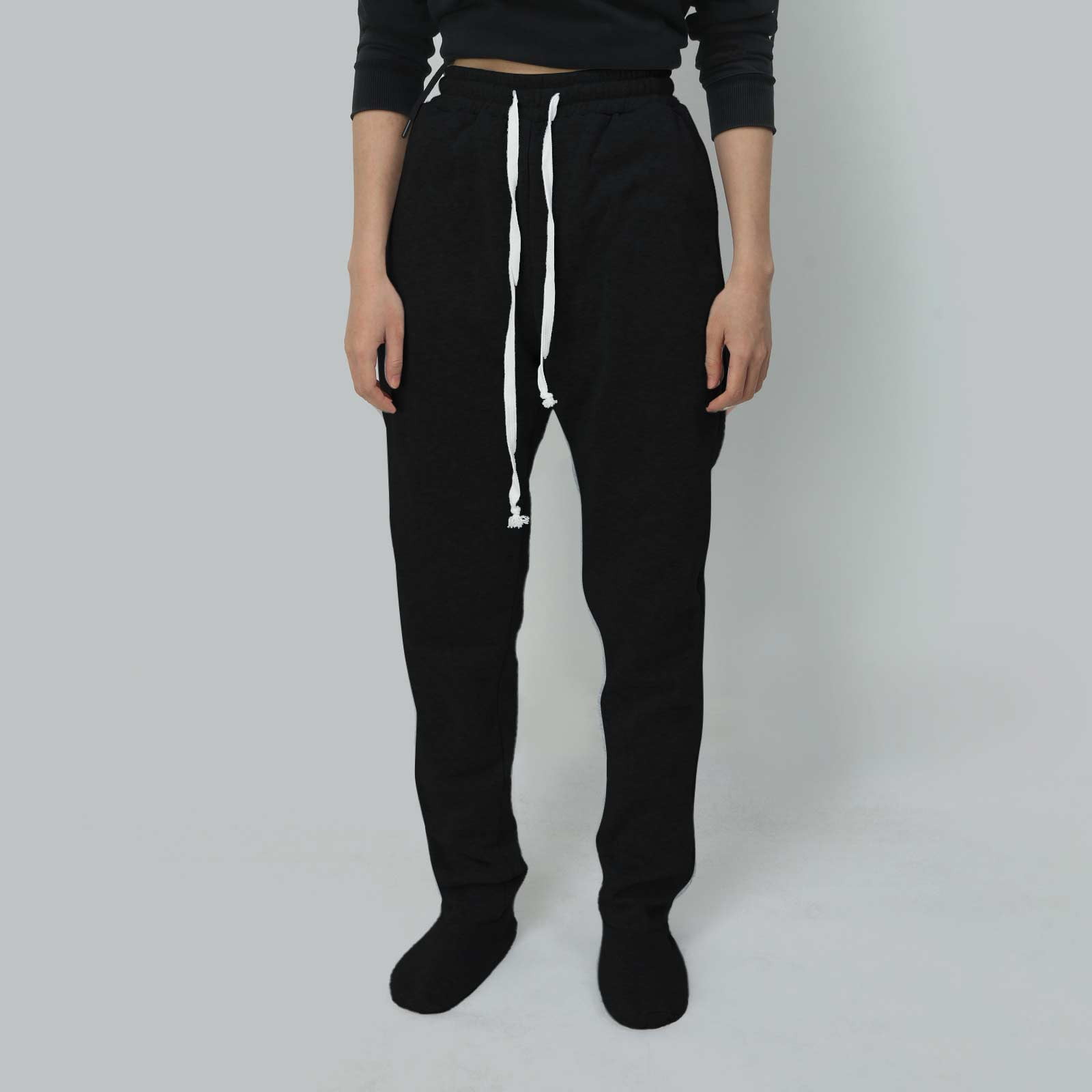 FUNUONY Clearance sale!!Adult Footed Sweatpants with Sherpa Fleece ...
