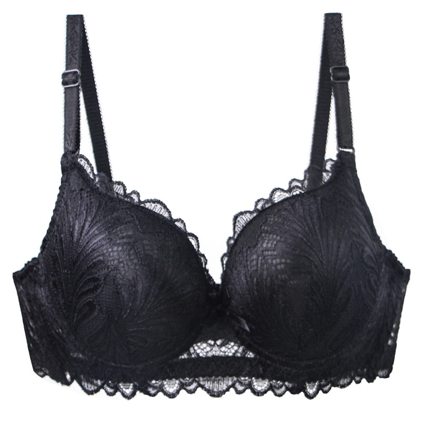 FUNUONY Lace Bra for Women,Comfort Lift Underwire Bra with Lace Trim Women's Underwear 36/80 38/ ...