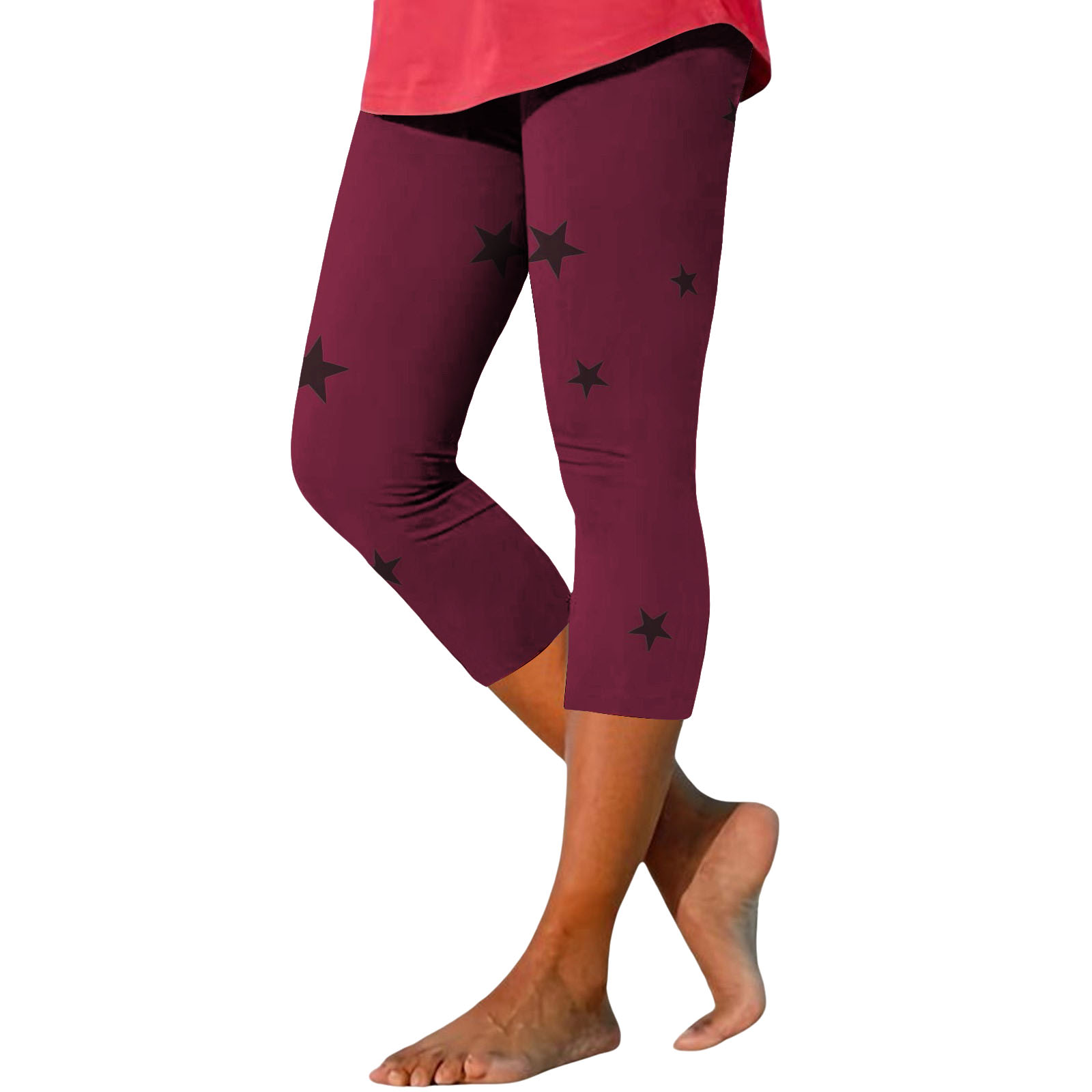 FUNUONY Leggings for Women Butt Lift High Waisted Tummy Control No See ...