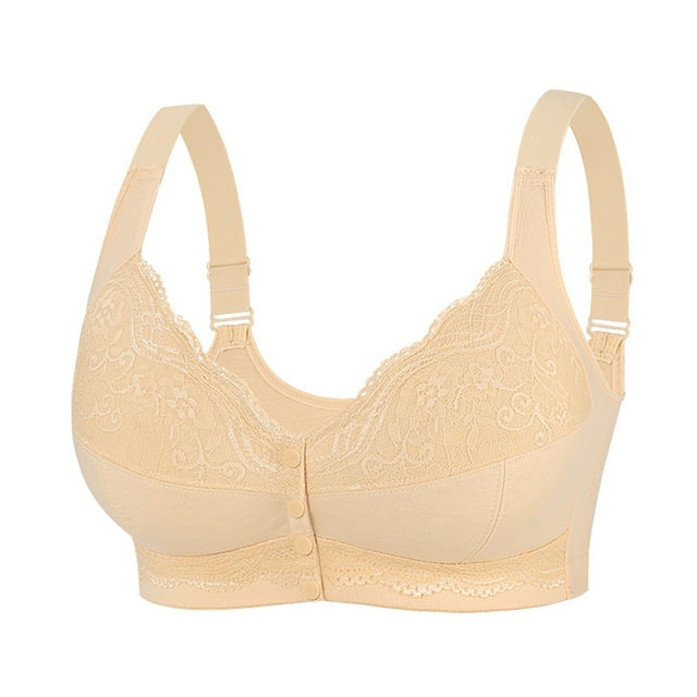 FUNUONY Oversize Front Closure Bras for Women Front Closure Bras for ...