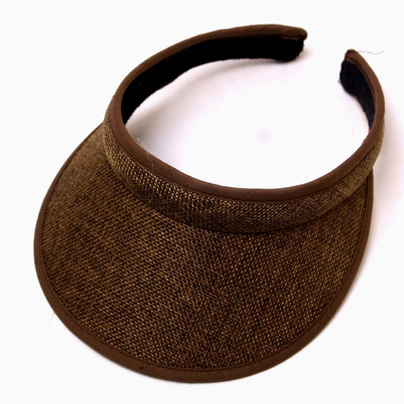 FUNUONY Upf 50+ Kids Visor Sun Hat Adjustable Girls High Ponytail ...