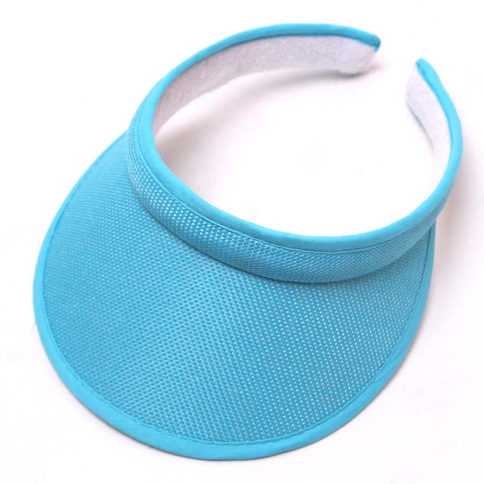 FUNUONY Upf 50+ Kids Visor Sun Hat Adjustable Girls High Ponytail ...