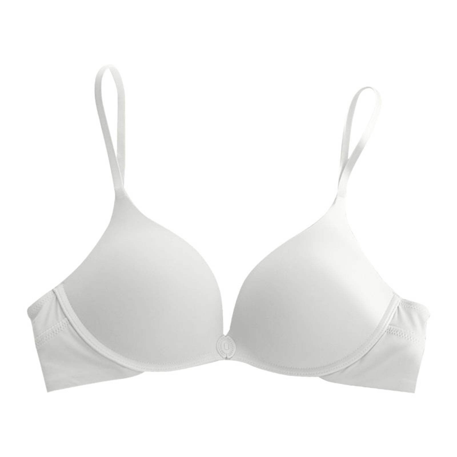 FUNUONY Women's Push Up Bra No Underwire Comfortable Wireless Bras ...