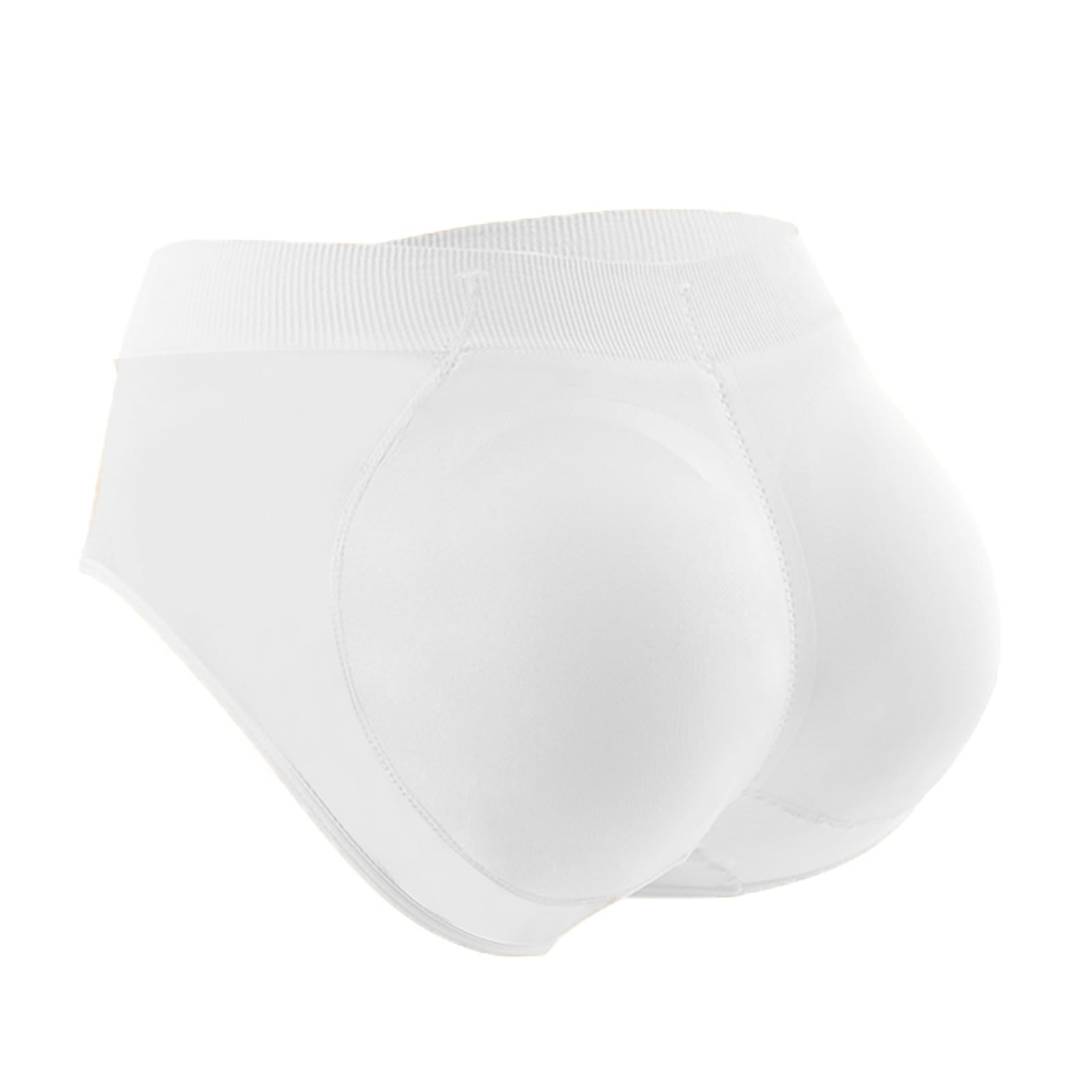 FUNUONY Women's Solid Color Detachable Hip Pad Peach Hip Shaping ...