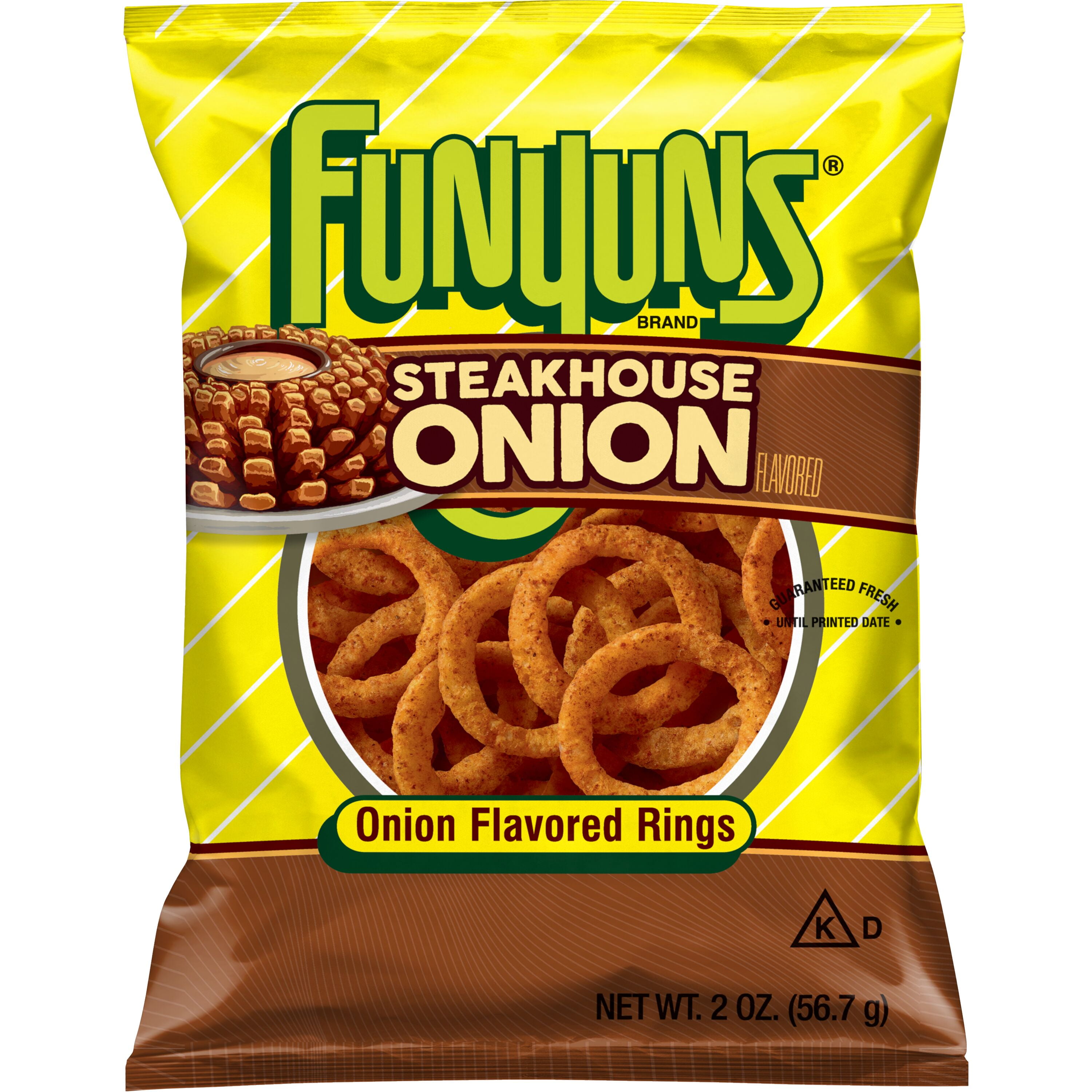 Funyuns Onion Flavored Rings Steakhouse Onion Flavored 2 oz Bag ...