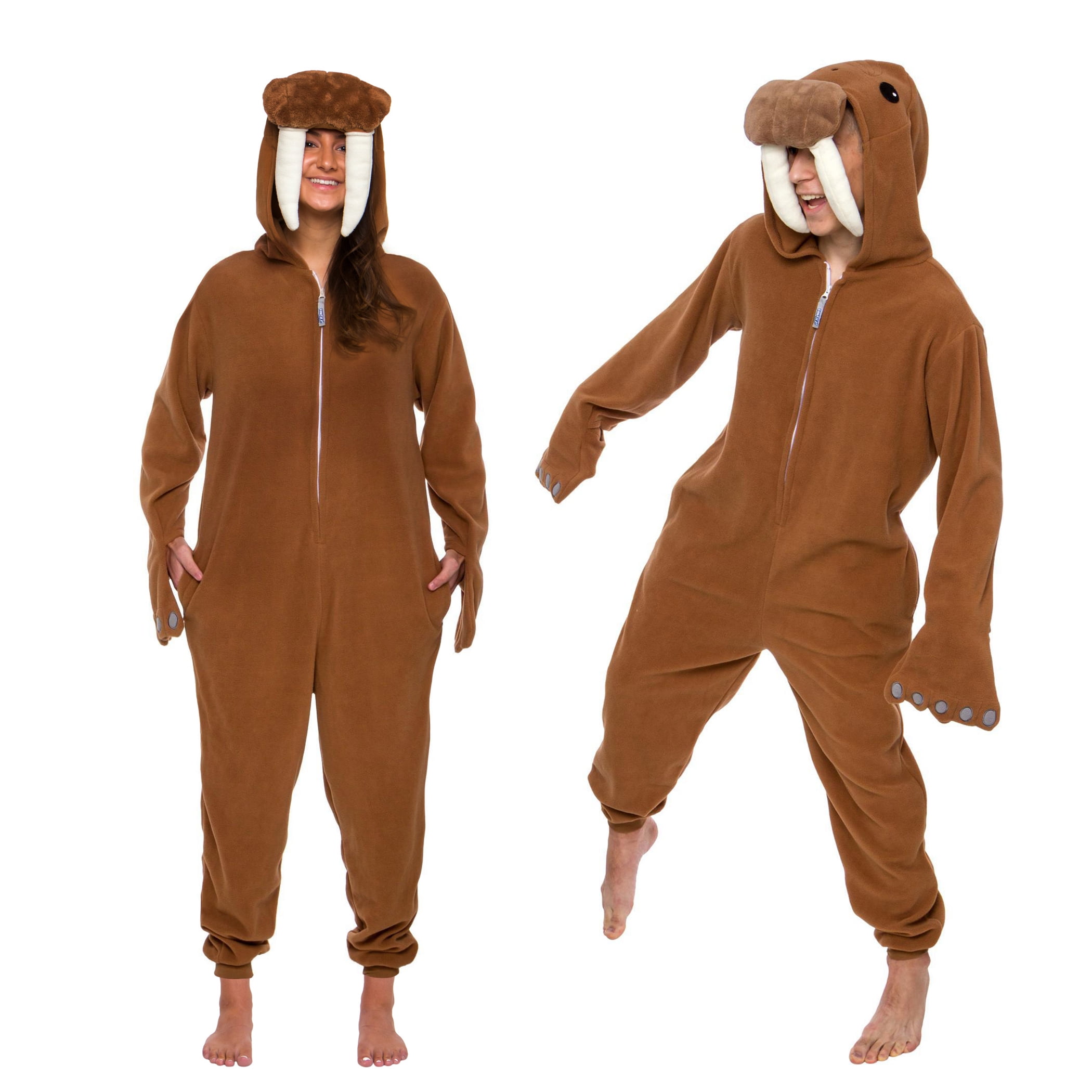 FUNZIEZ! - Walrus Slim Fit Adult Unisex Novelty Union Suit for ...