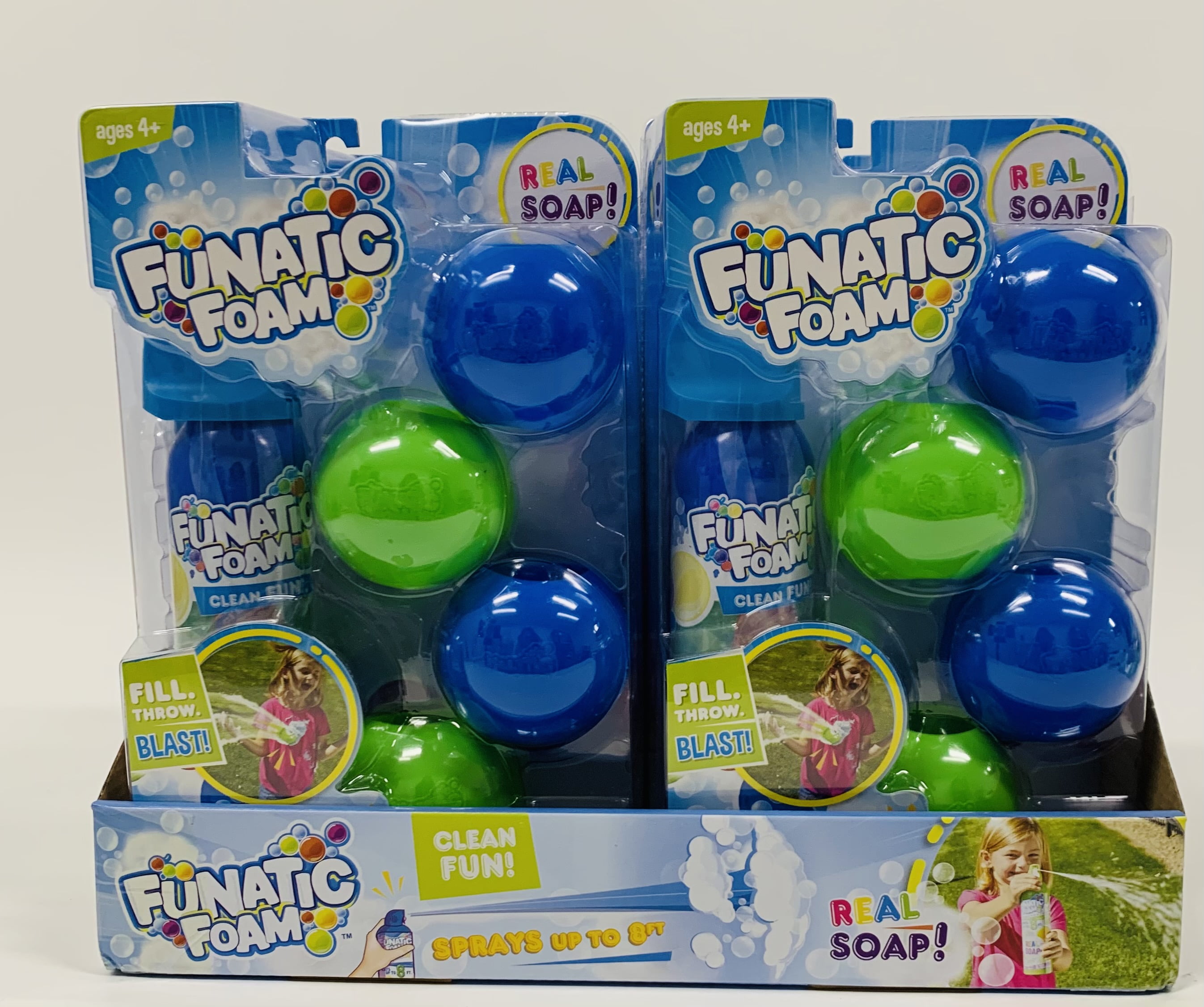FUNatic Foam Bubble Ball Blast Bubble Blowing Toys - Walmart.com