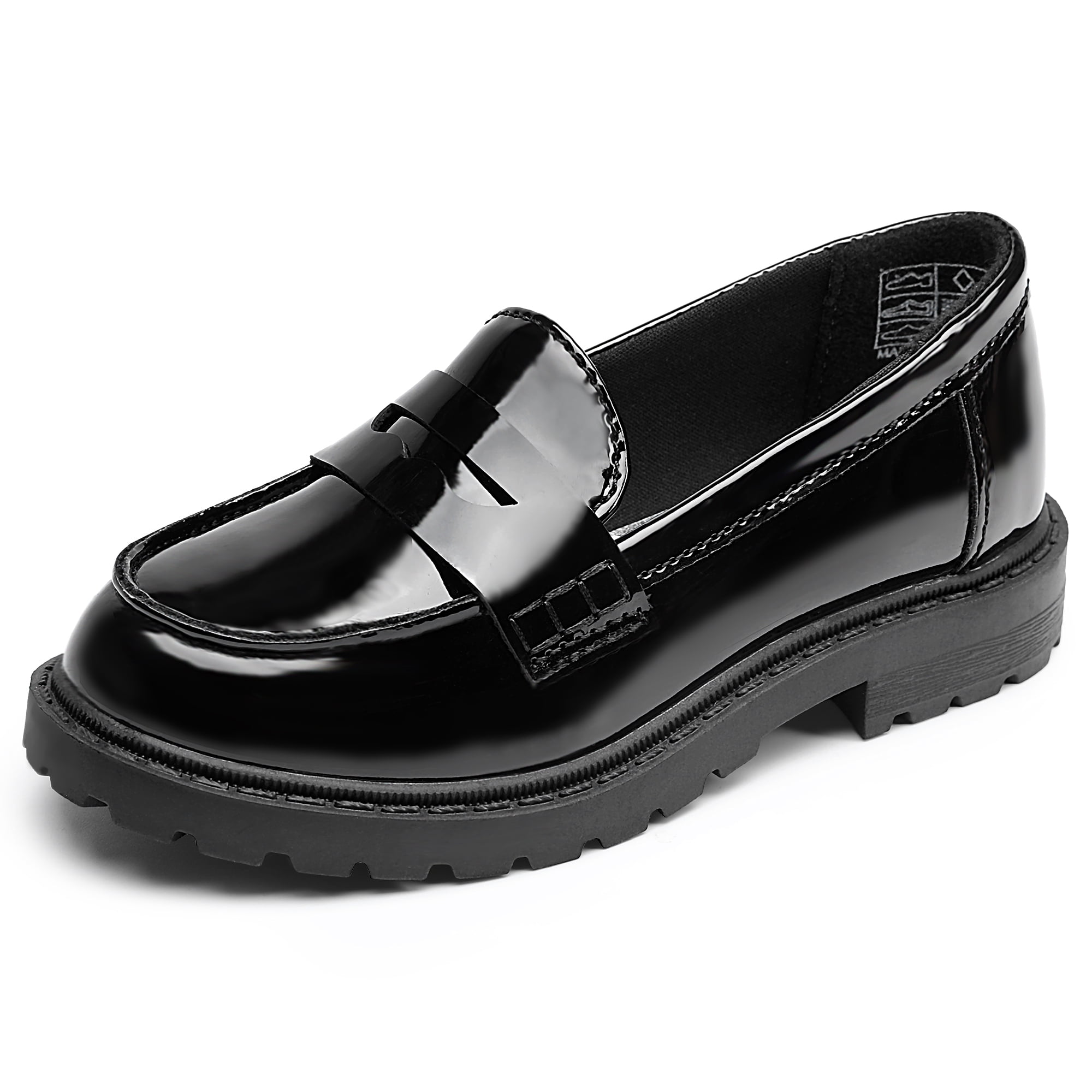 FUPPIA Girls Loafers Slip on Penny Loafers School Uniform Dress Shoes ...