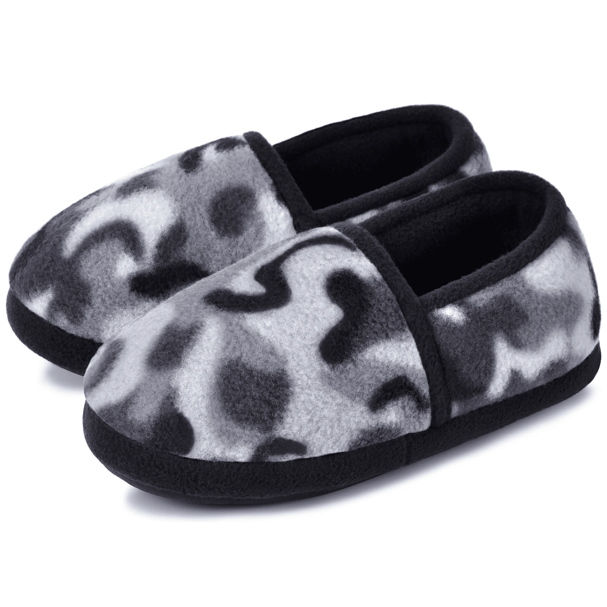 FUPPIA Slippers for Boys Girls Camo Slip on House Slippers with Memory ...