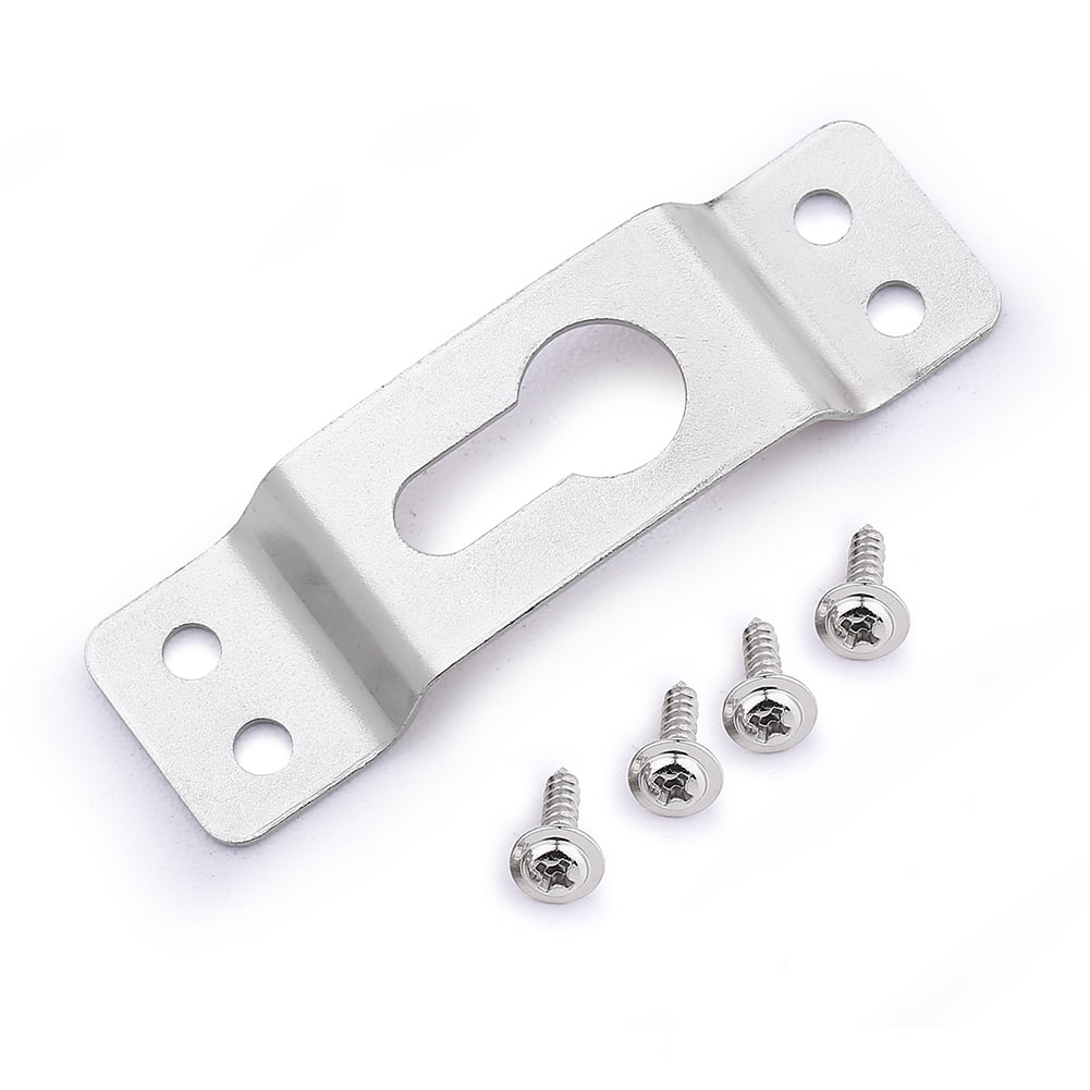 FURHUA Keyhole Hanging Plate, Single Hole Hook, 65mm x 20mm, 30 Piece ...