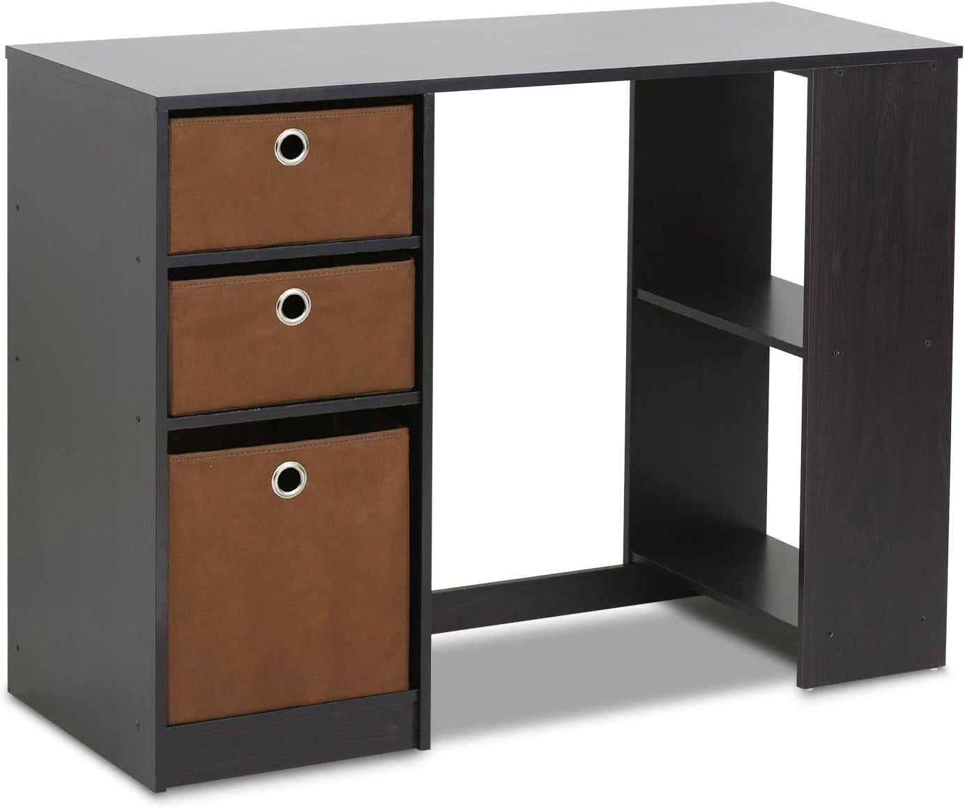 FURINNO Computer Study Writing Desk, Espresso - Walmart.com