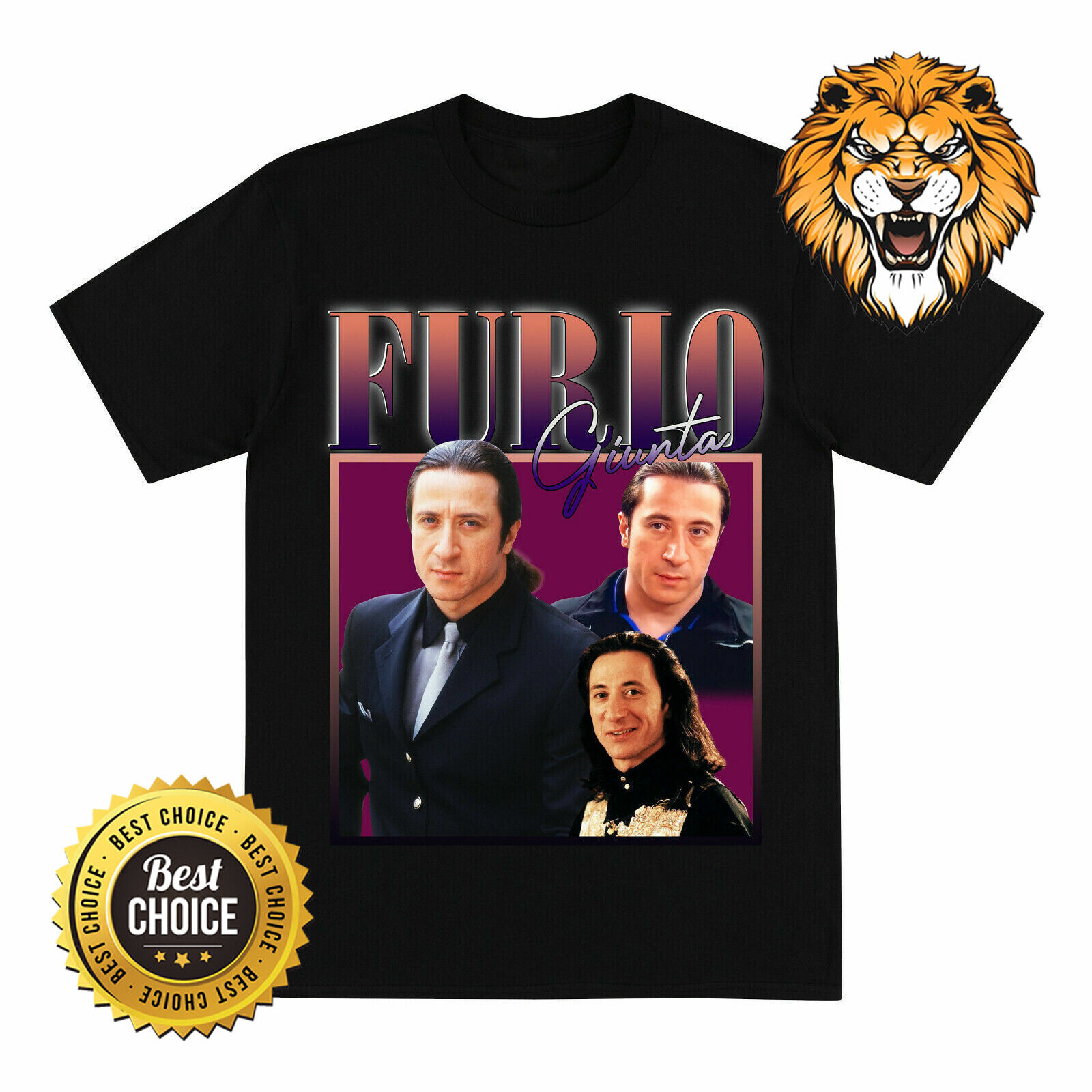 FURIO GIUNTA THE SOPRANOS MOVIE Men Black T SHIRT S-3XL A2577 - Walmart.com
