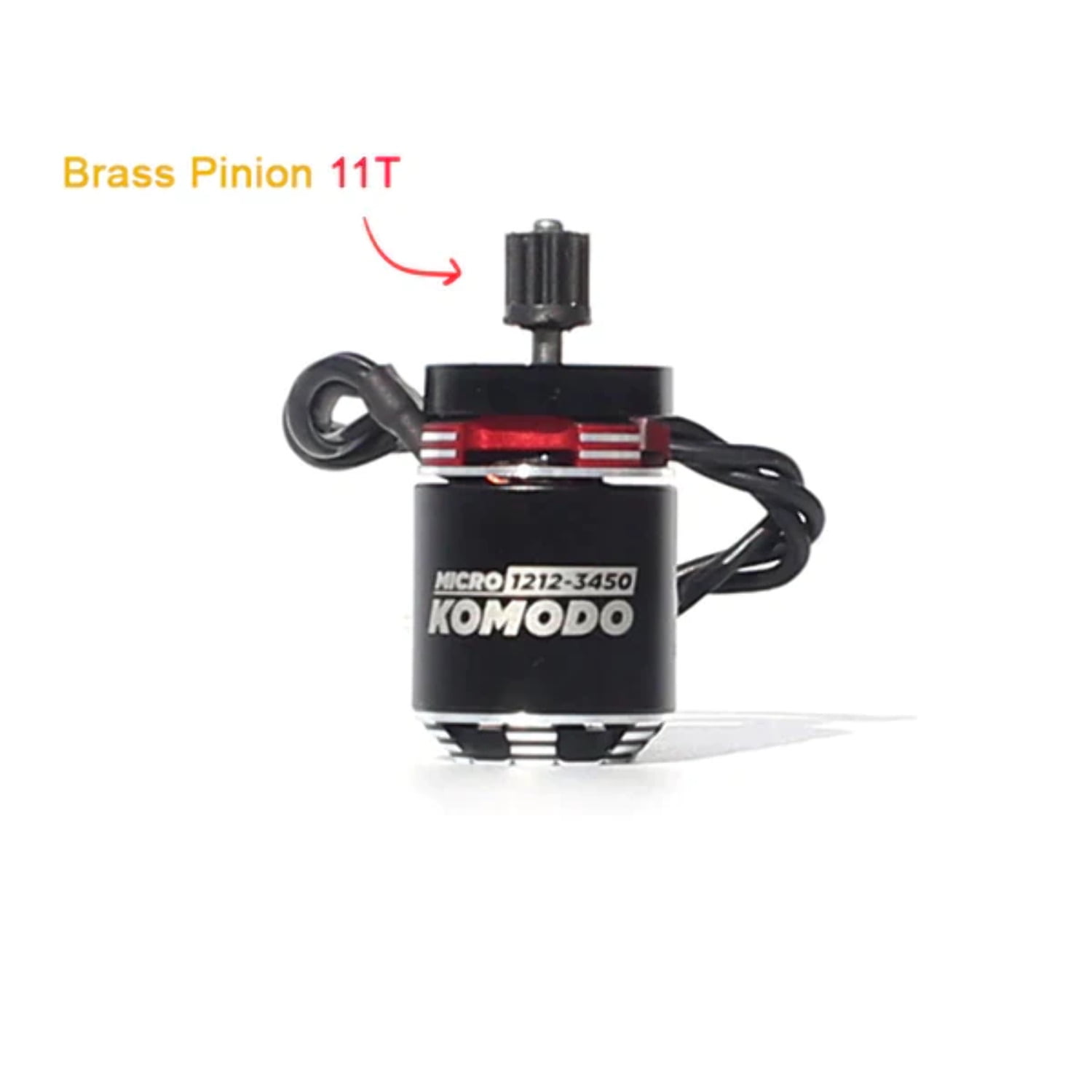 FURITEK MICRO KOMODO BRUSHLESS MOTOR WITH 11T BRASS PINION FOR TRX-4M ...