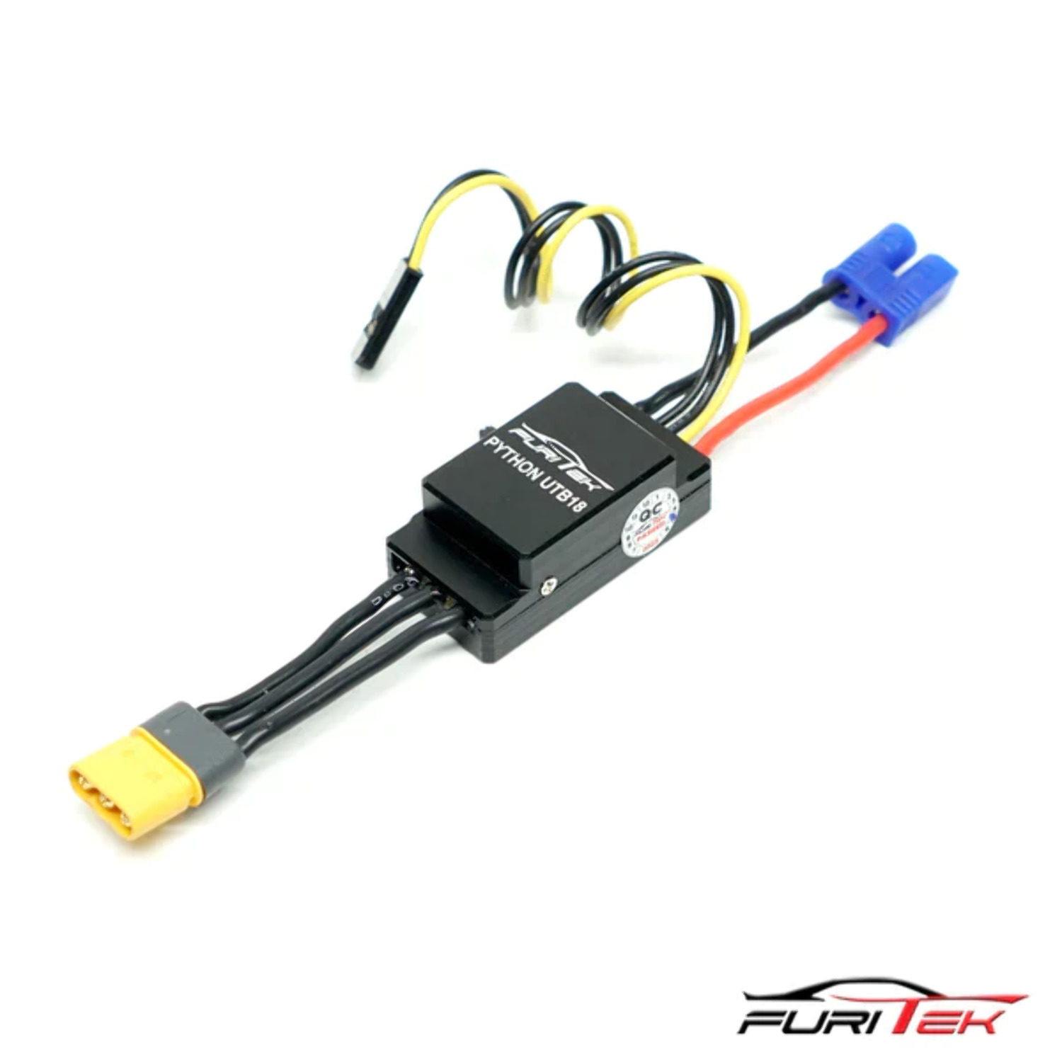 FURITEK PYTHON UTB18 40A/70A BRUSHED/BRUSHLESS ESC FOR 1/18 RC CRAWLERS ...