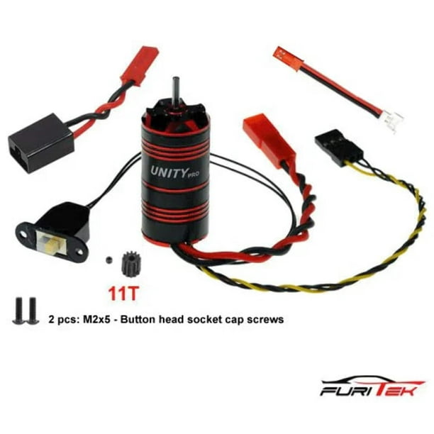 FURITEK UNITY PRO 3500kv 2-in-1 Micro FOC Brushless System for ...