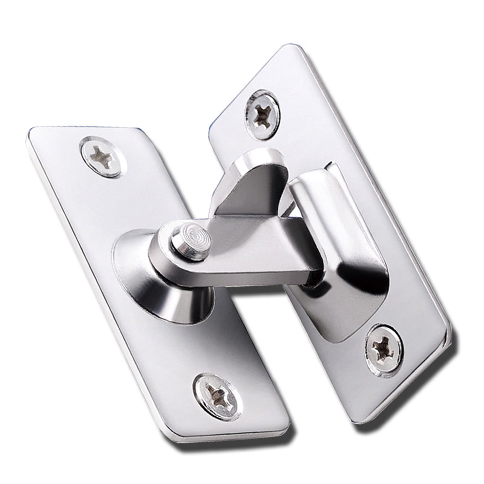 FURNIX Right Angle Safety Door Latch,304 Door Lock Buckle,Push Door ...