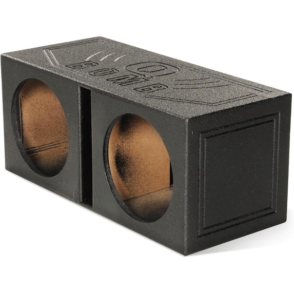 FURNO 12 Inch Dual Subwoofer Box, High-Performance Vented Speaker ...