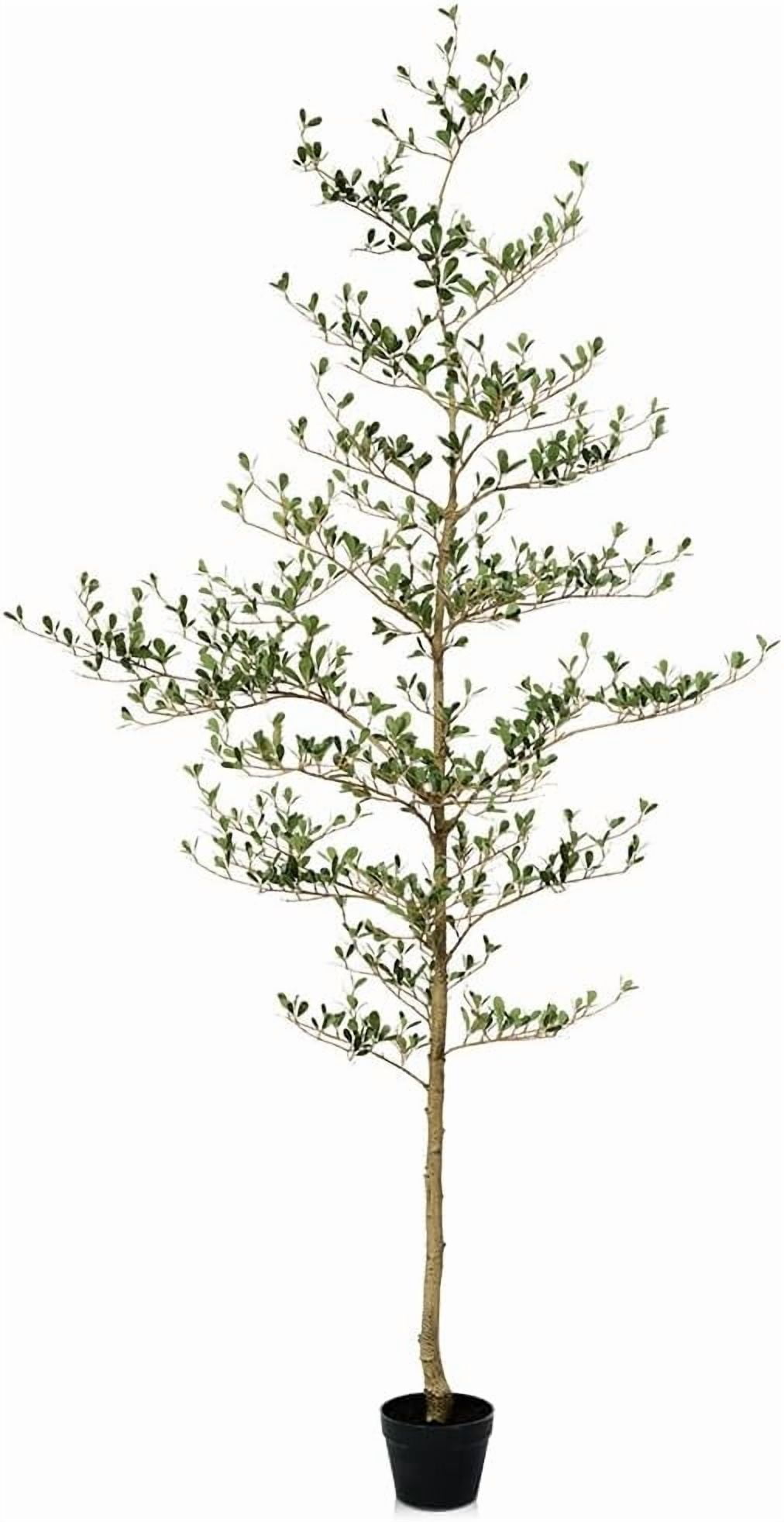 FURNO Artificial Black Olive Tree 7ft - Shady Lady UV Resistant Faux ...