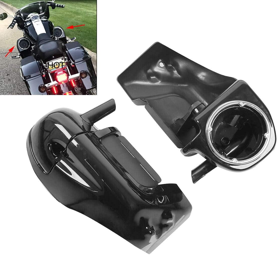 FURNO Lower Vented Leg Fairings W/ 6.5" Speaker Box Pods for Harley ...