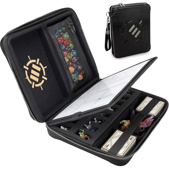 FURNO RPG Organizer Case - DnD Binder with Built-in Character Sheet ...