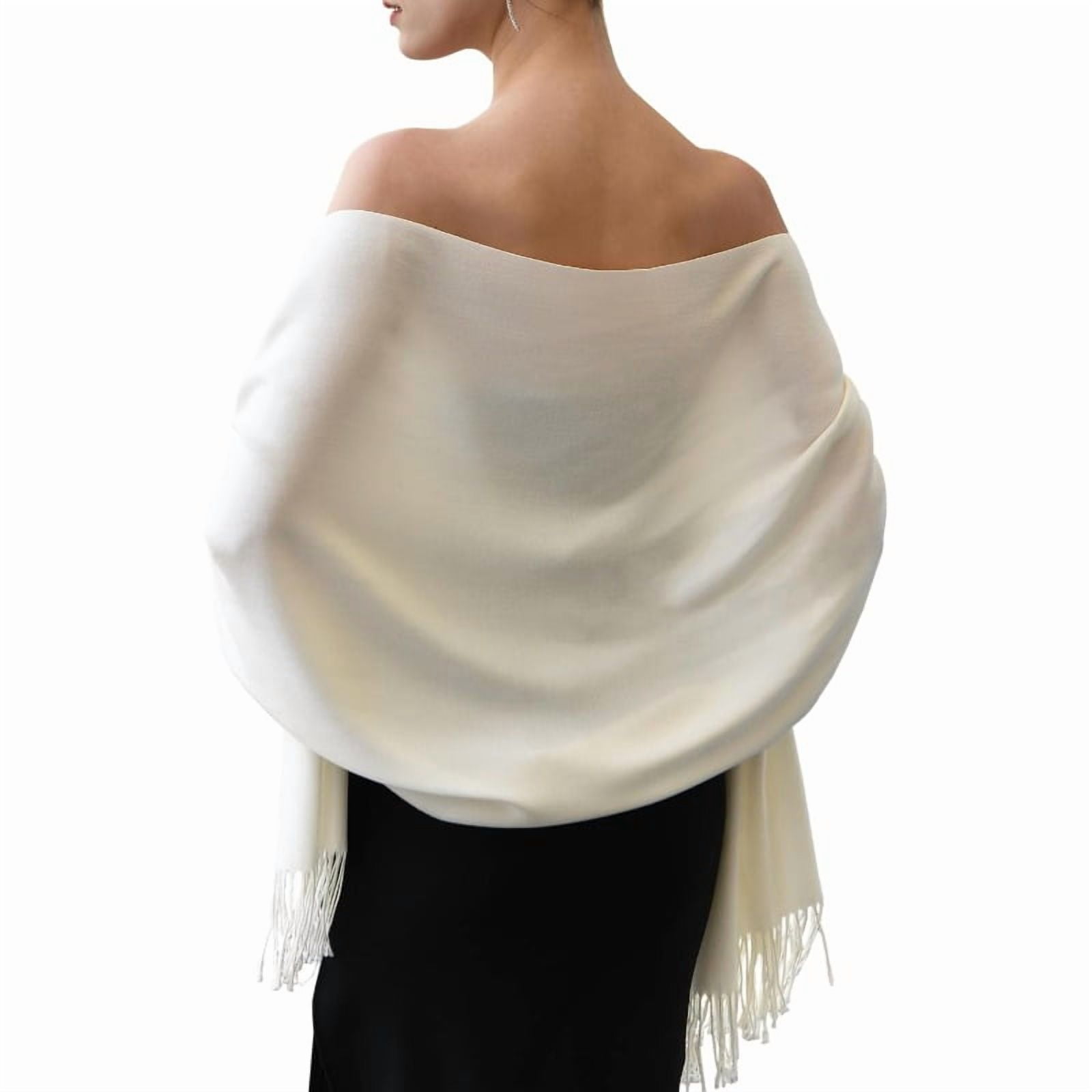 FURTALK Women's Extra Long Fleece Shawl Scarf, Luxury Viscose/Modal ...