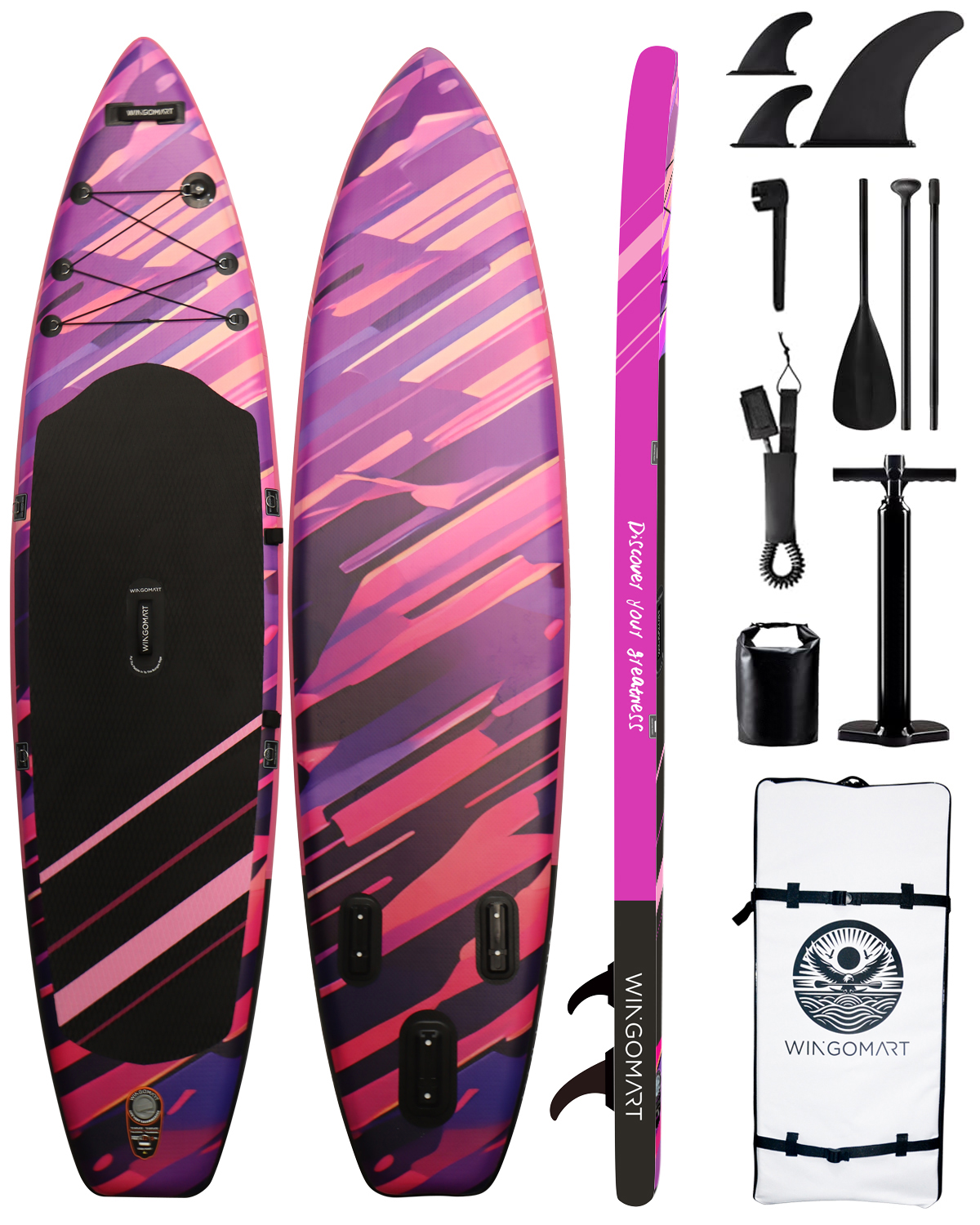 Rave Sports 02566 Lake Cruiser 11'6" SUP, Teal - Walmart.com