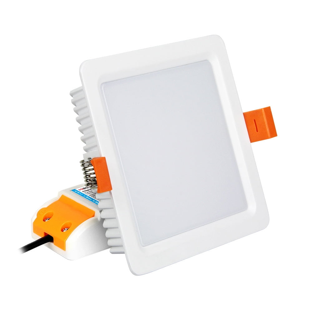 FUT064 - 9W RGB+CCT Square LED Downlight (2.4GHz) - Walmart.com