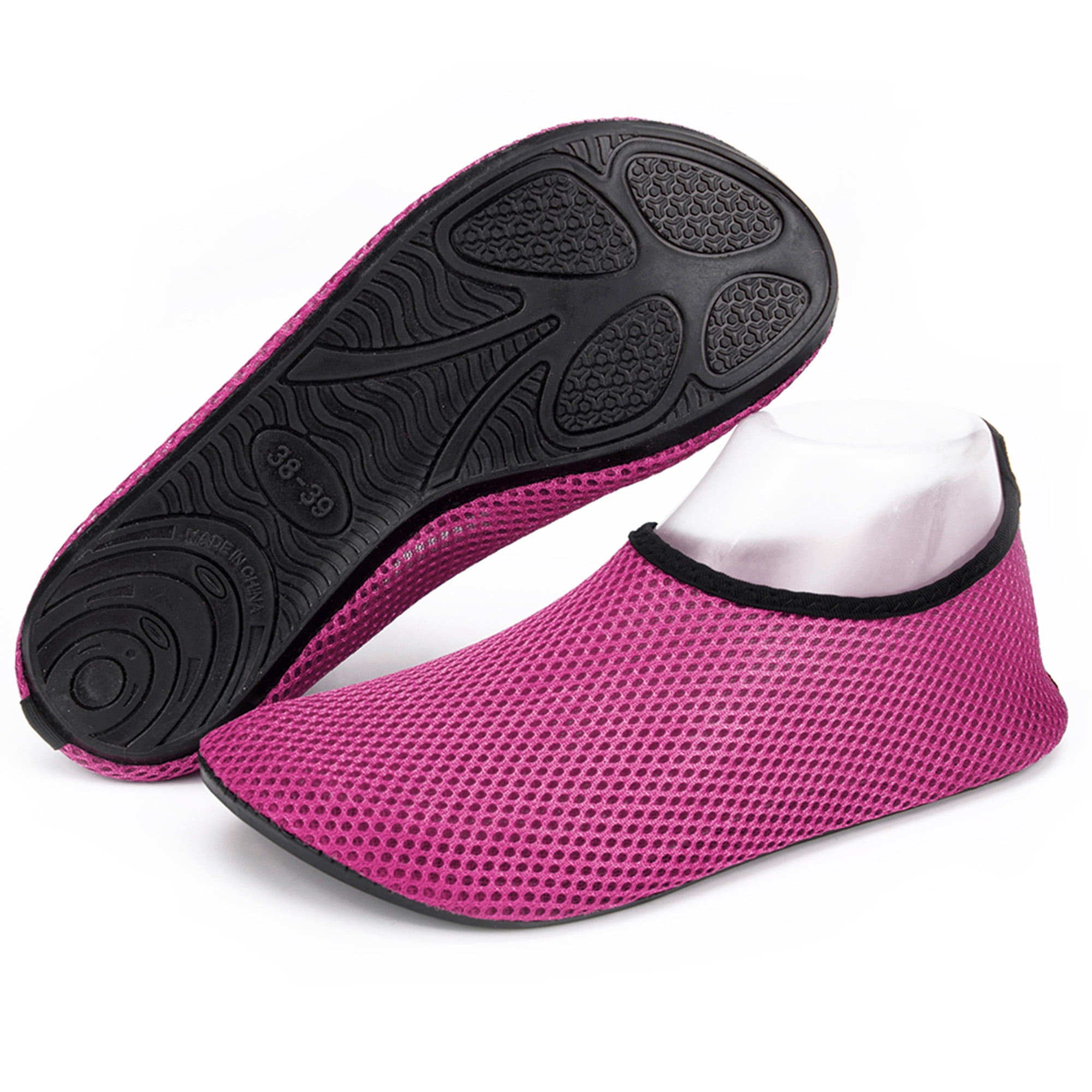 FUTATA Mens Womens Water Shoes Non Slip Swim Beach Shoes Dive Surf ...
