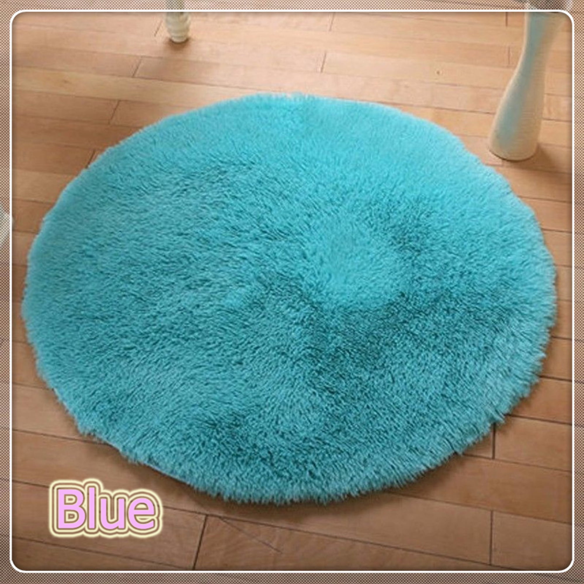 FUTATA Round Area Rugs For Living Room Bedroom,Circle Floor Carpet ...