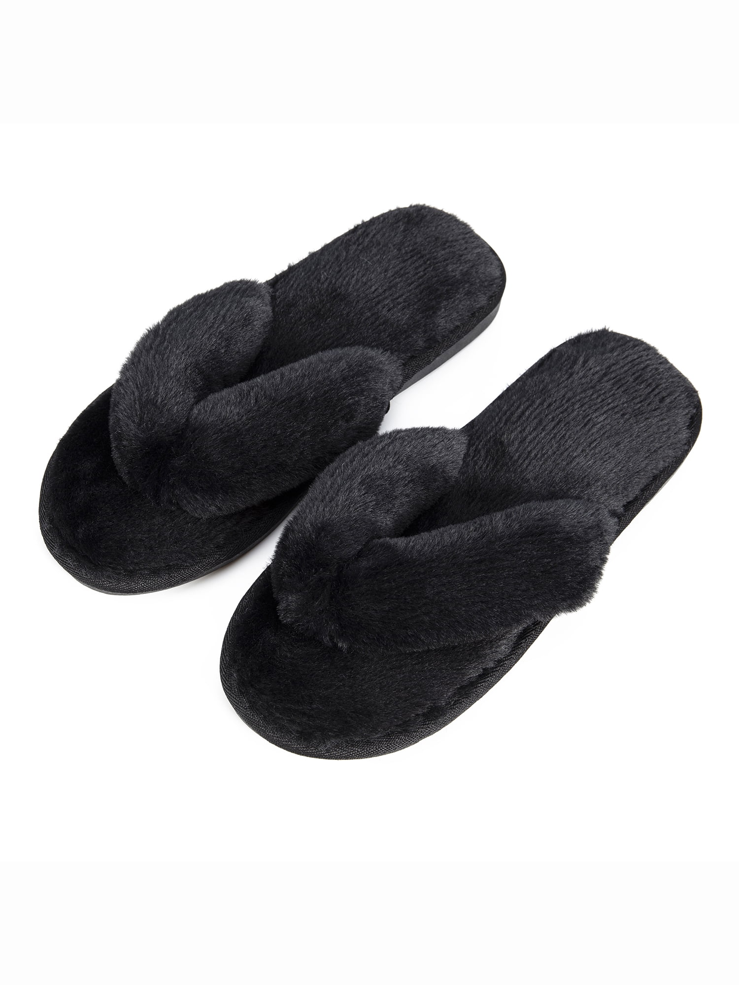 FUTATA Rubber Slippers For Women Non Skid Bedroom Shoes Flip Flops ...