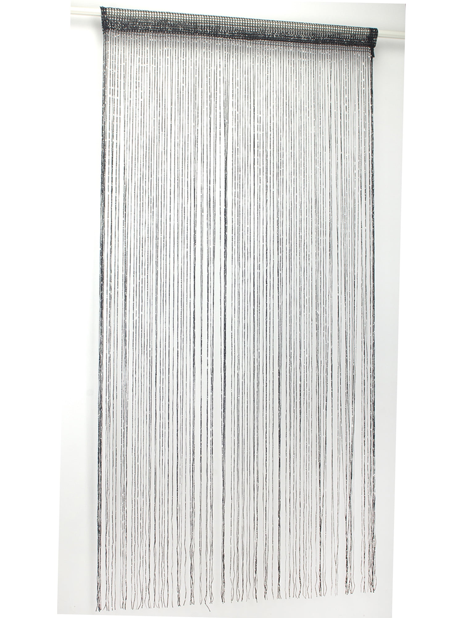 FUTATA Silver Tinsel String Fringe Curtains Door Tassel Curtain ...