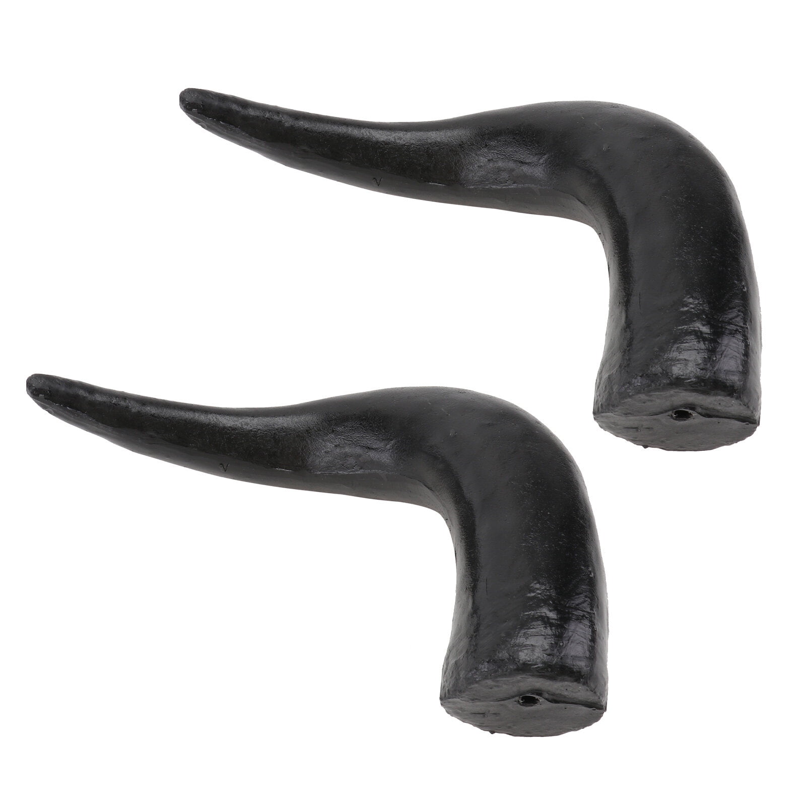 FUTUREORYY 1 Pair Ox Horn DIY Prop Simulated Headdress Horn Shape ...