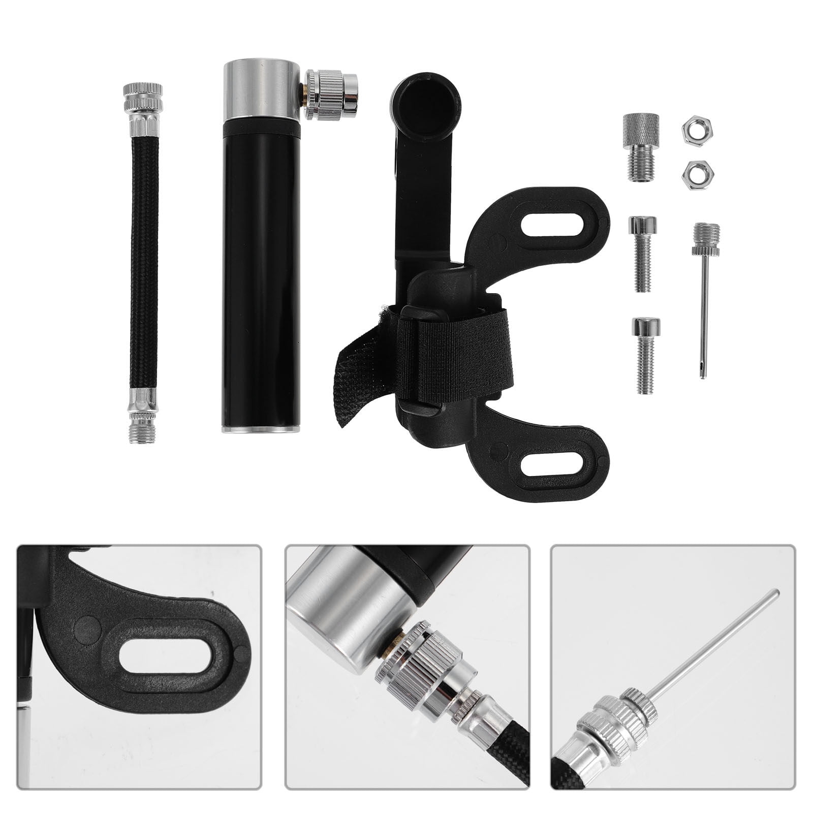 FUTUREORYY 1 Set Portable Inflator Pump for Bicycles and Other ...