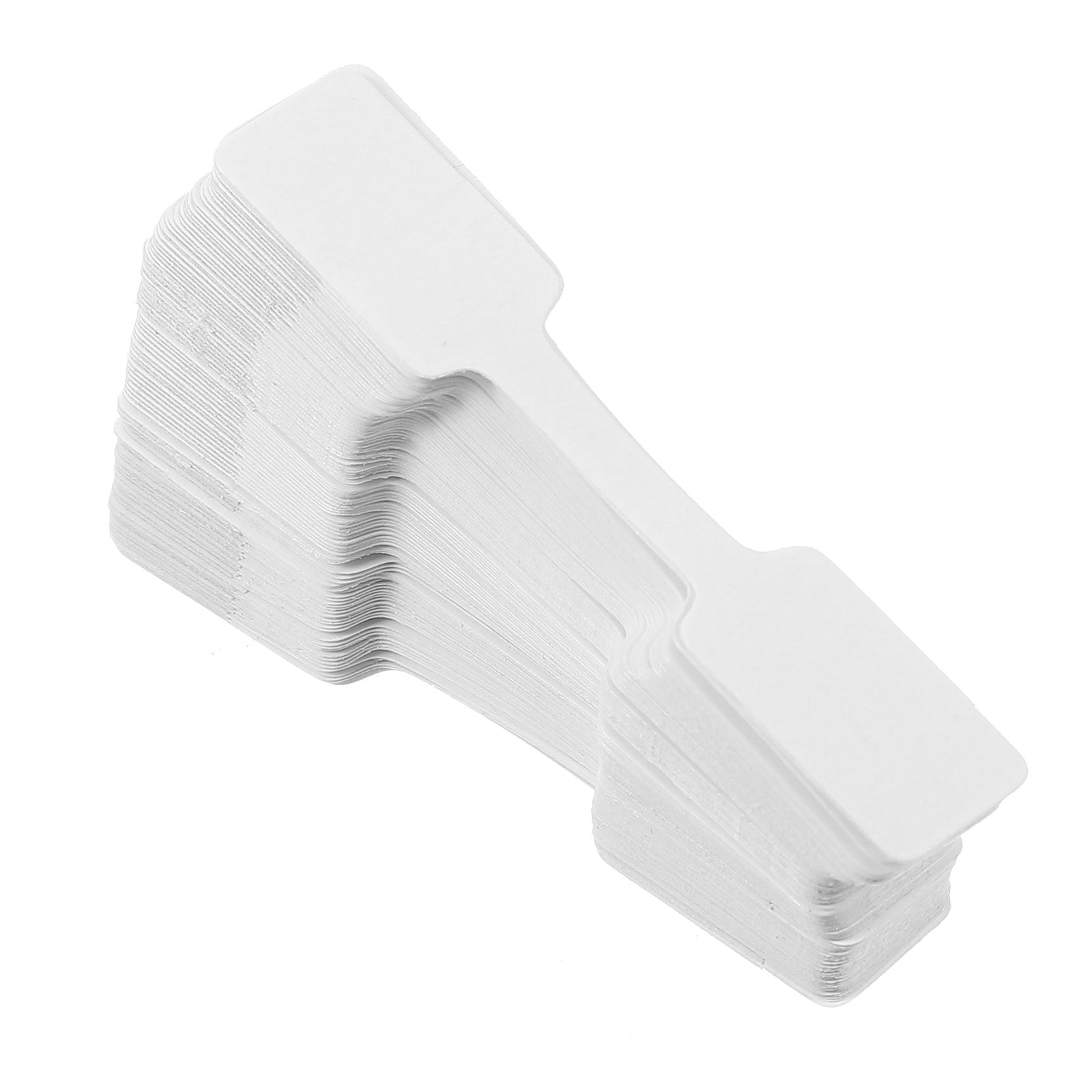 FUTUREORYY 1000Pcs White Coated Paper Hanging Labels for Jewelry ...