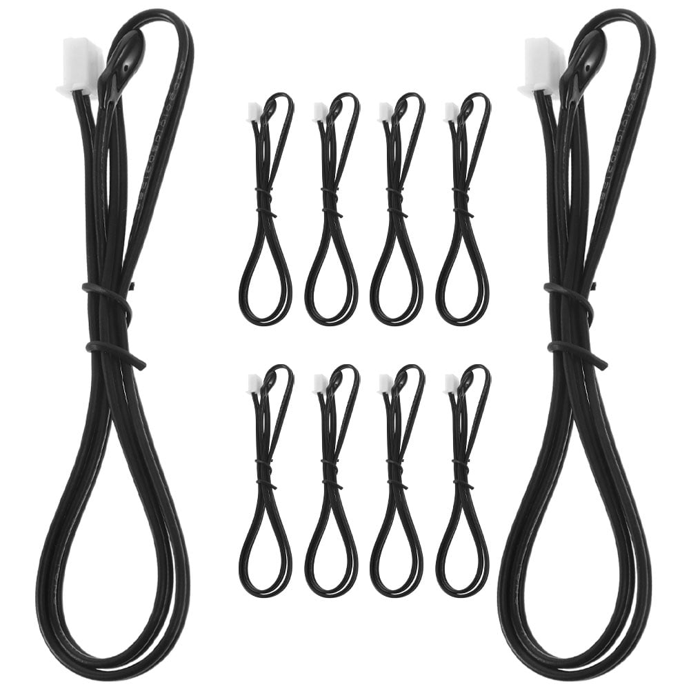 FUTUREORYY 10Pcs Accurate Temperature Detection Thermistor Temperature ...