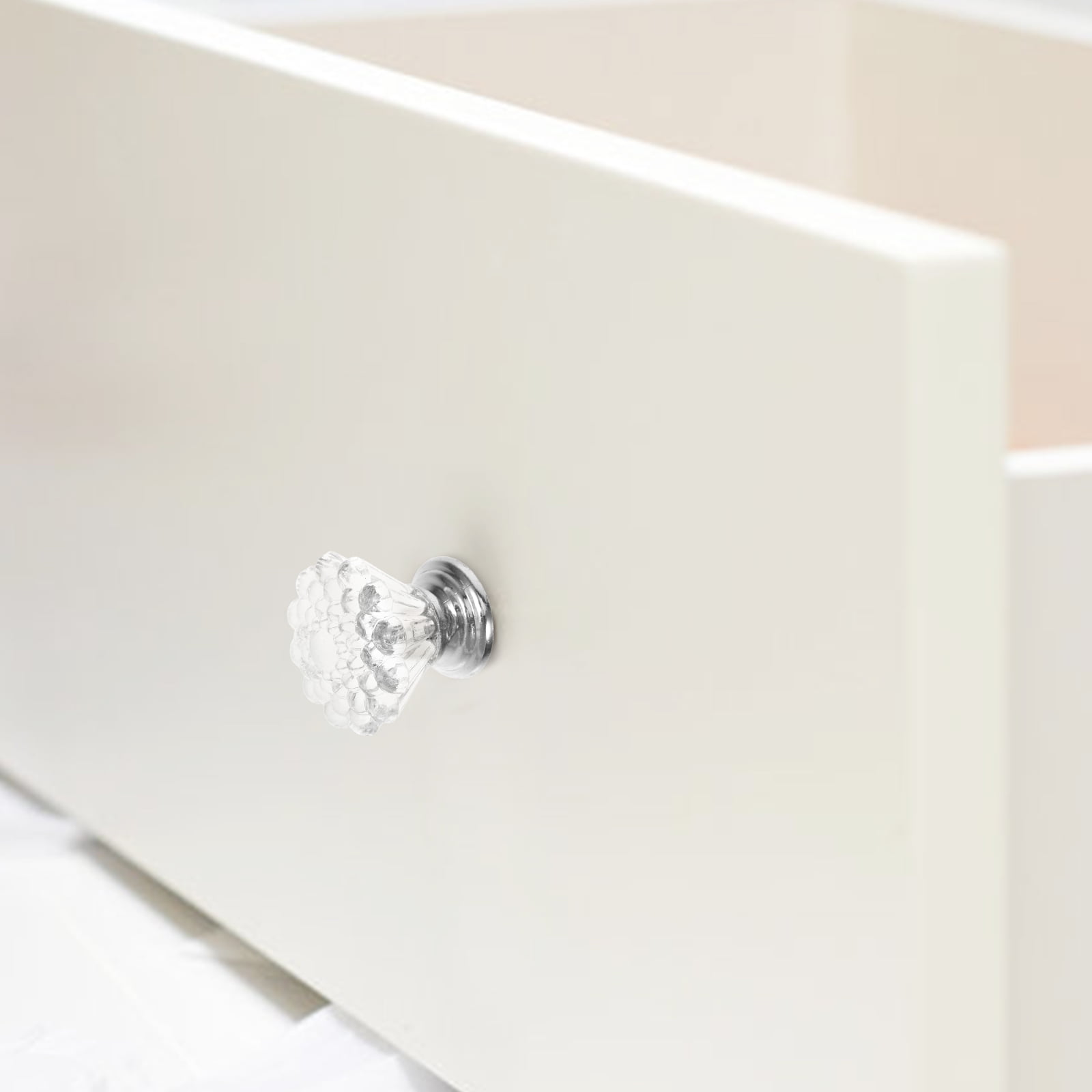 FUTUREORYY 10Pcs Clear Acrylic Crystal Knobs For Cabinets Boho Home Decor 1.2x1.2x1In - Walmart.com