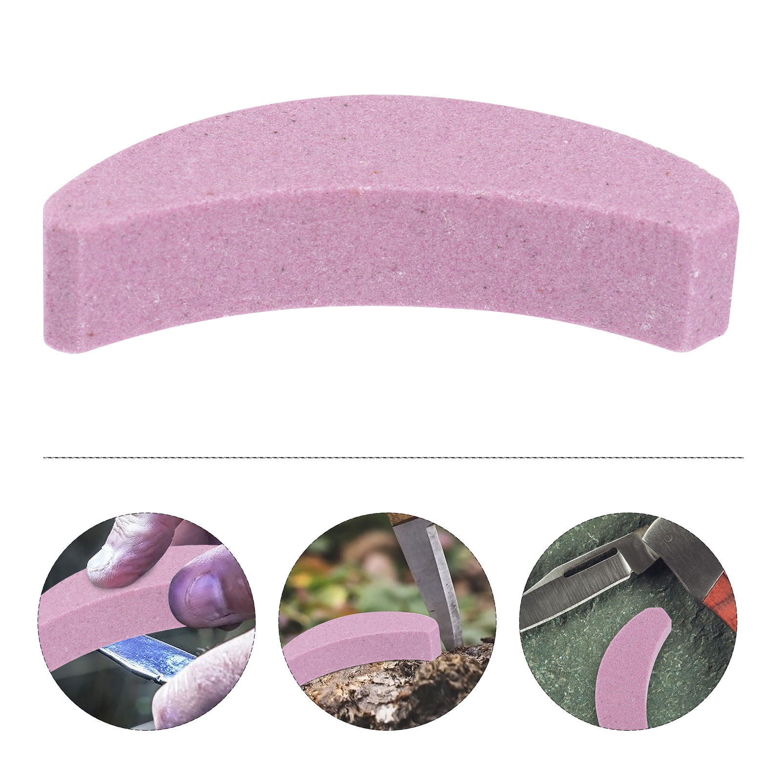 FUTUREORYY 10Pcs Crescent Moon Shape Grinding Stone for Chain ...