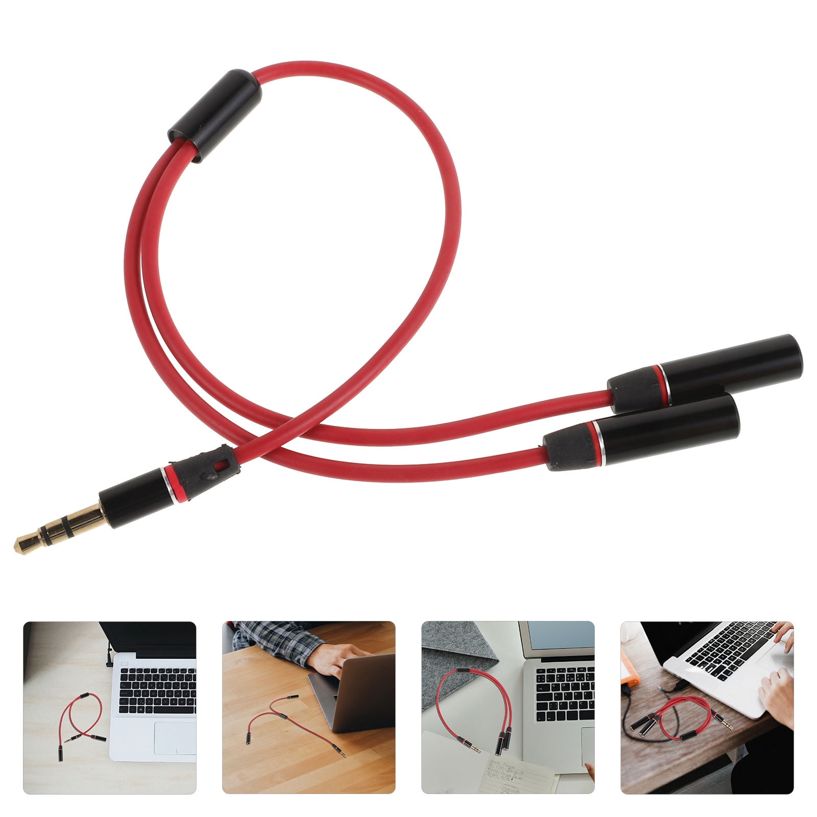 FUTUREORYY 1Pack Audio Cable Xlr Splitter Box Copper Pvc For Dual ...