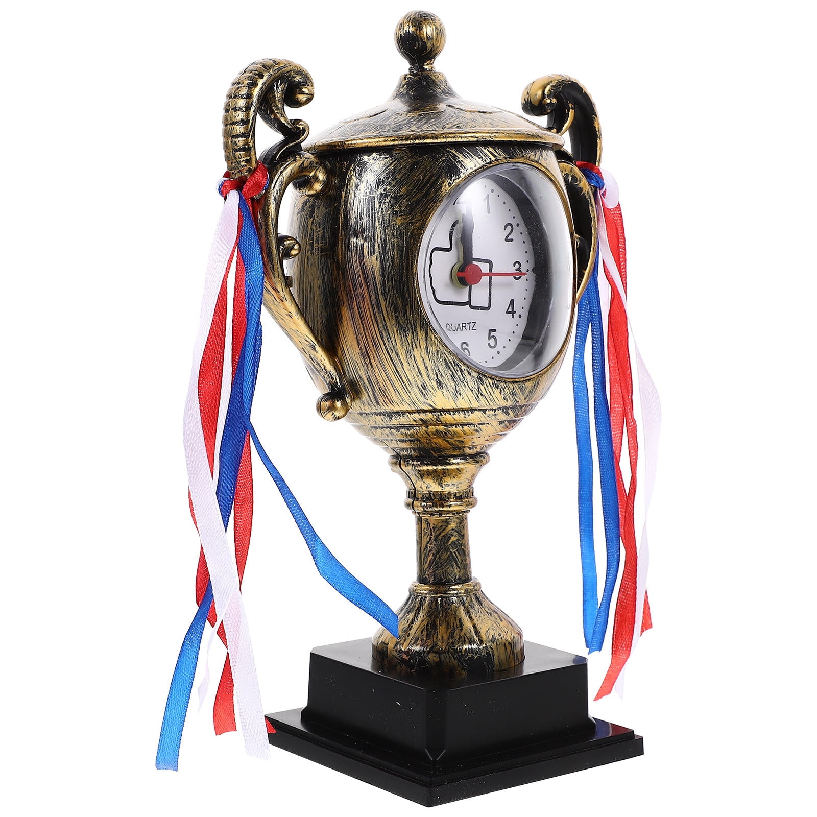 FUTUREORYY 1Pack Bronze Modern Style Table Clock for Students and ...