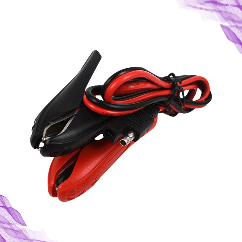 FUTUREORYY 1Pack SAE 2 Pole Plug Connector Cord Assorted Color Large Handling SAE Quick ...